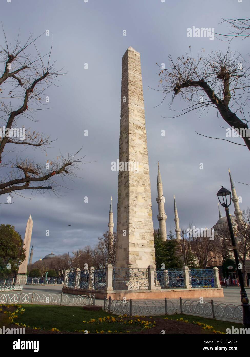 Ancient Walled Obelisk Constantine Obelisk, Masonry Obelisk in ...