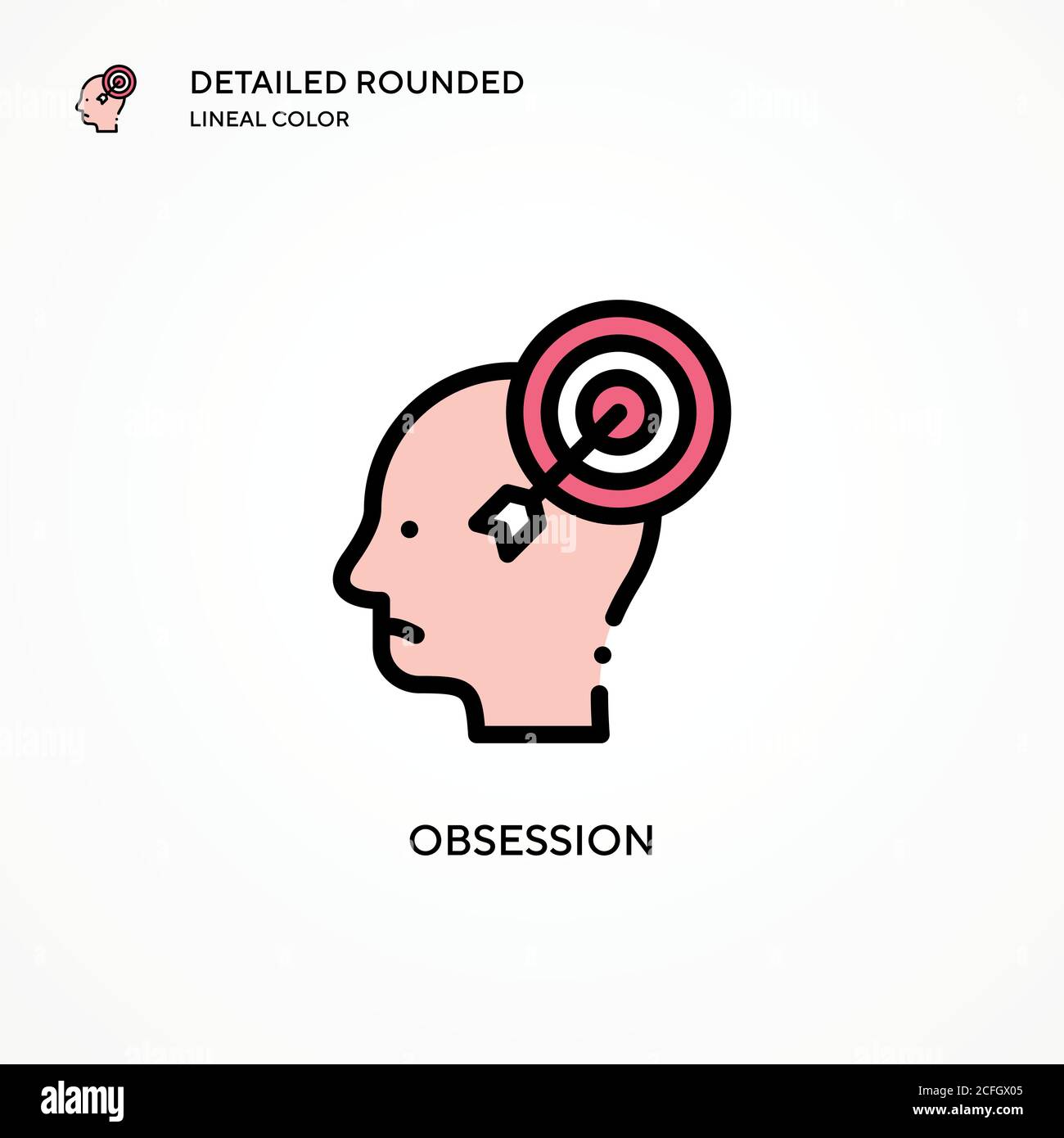 Obsession with cleaning Stock Vector Images - Alamy