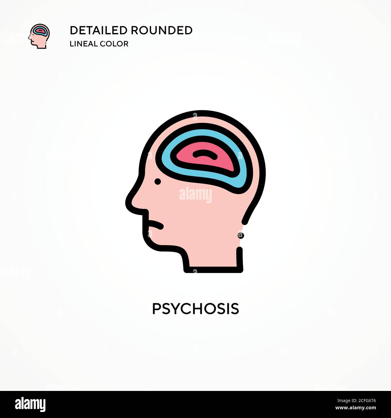 Psychotic Disorder Stock Vector Images - Alamy