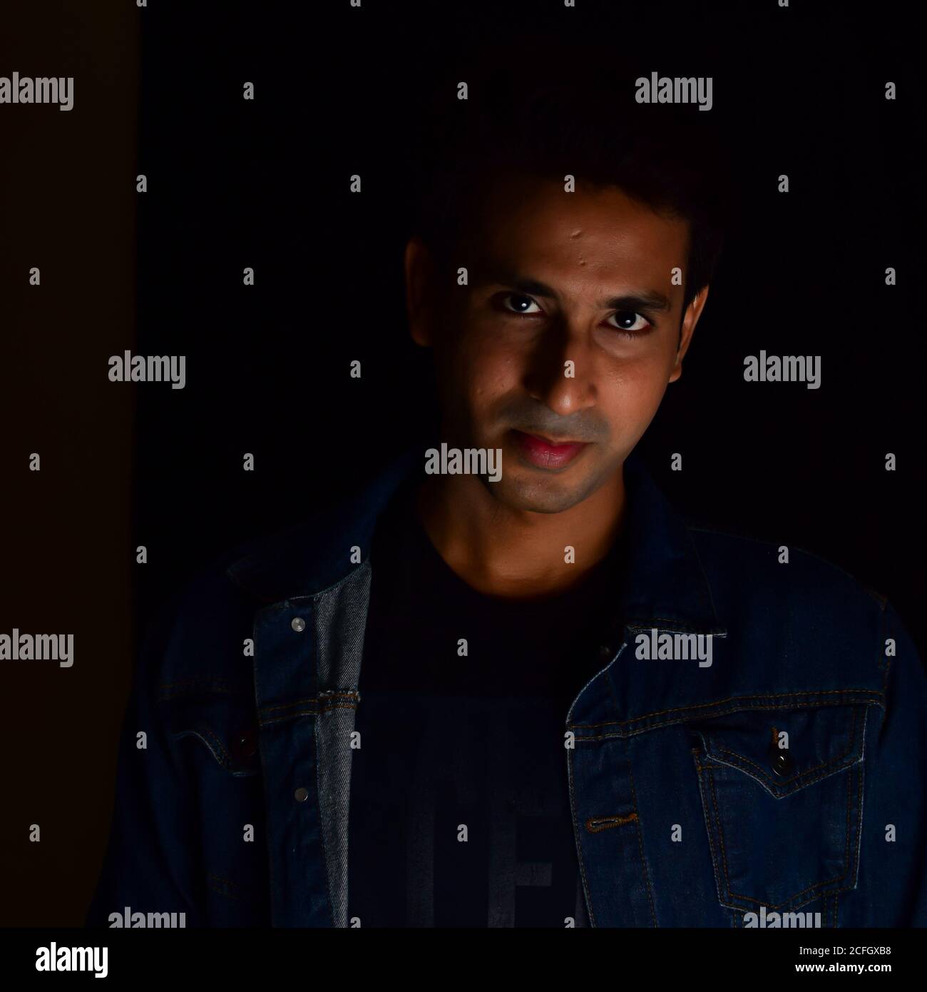 New Delhi India – March 30 2020 : Man portrait, smart casual man ...