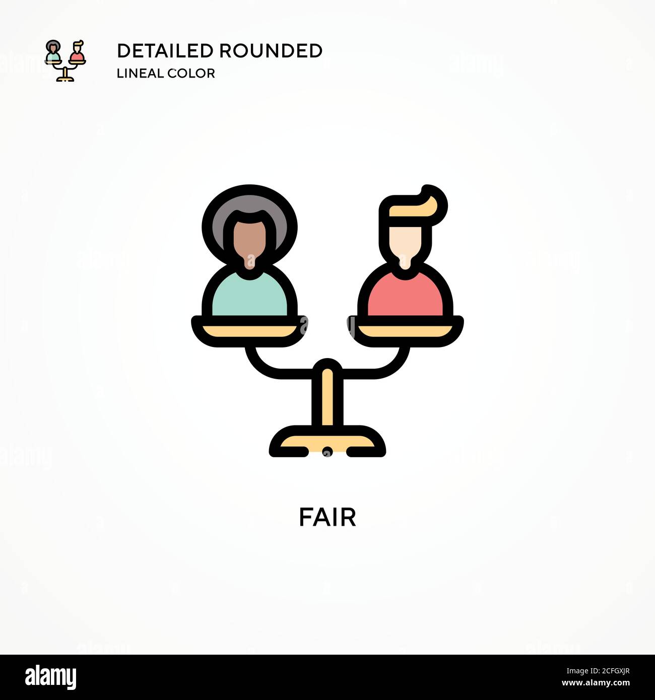 Fair vector icon. Modern vector illustration concepts. Easy to edit and ...