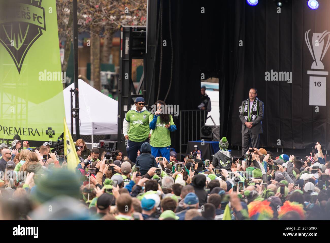 Seattle pride march hi-res stock photography and images - Alamy