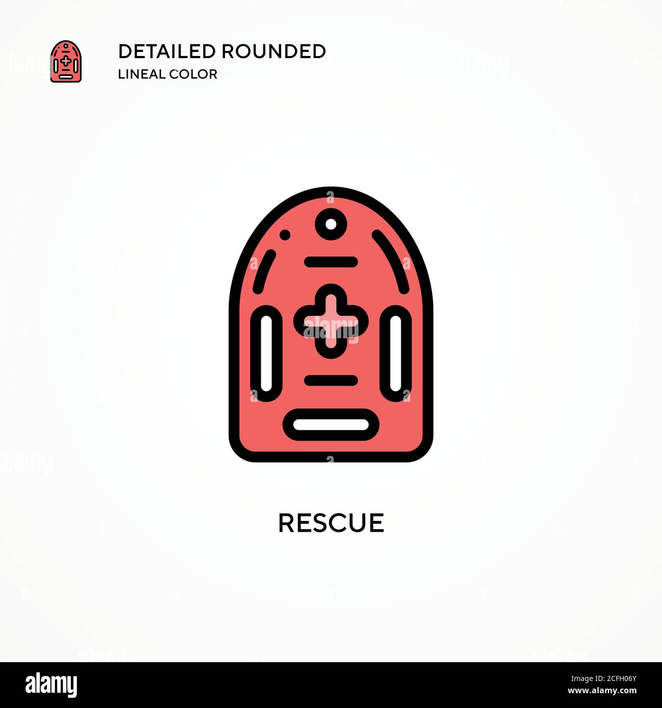 Rescue vector icon. Modern vector illustration concepts. Easy to edit ...