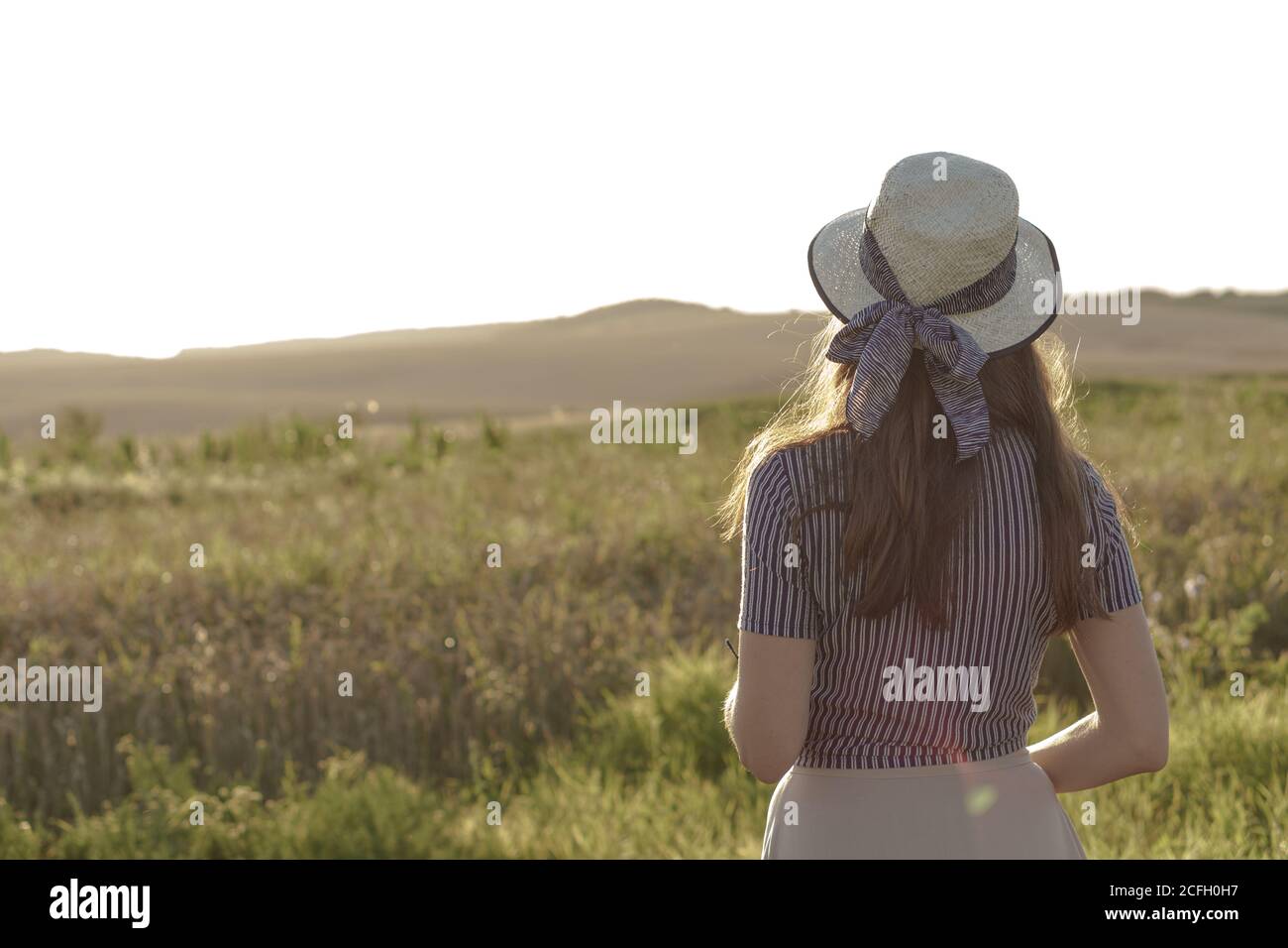 Femininity in nature hi-res stock photography and images - Alamy