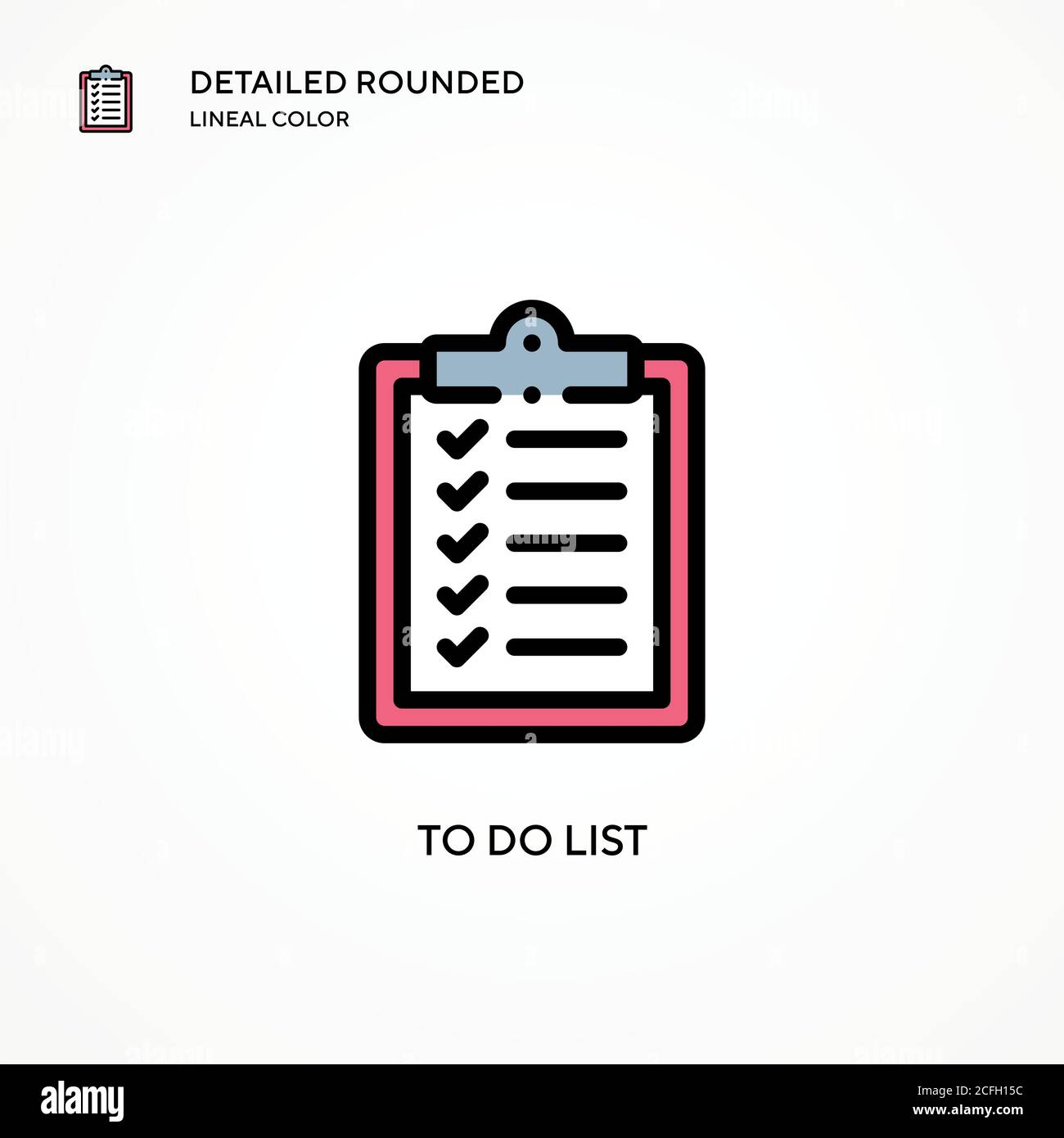 To do list vector icon. Modern vector illustration concepts. Easy to ...
