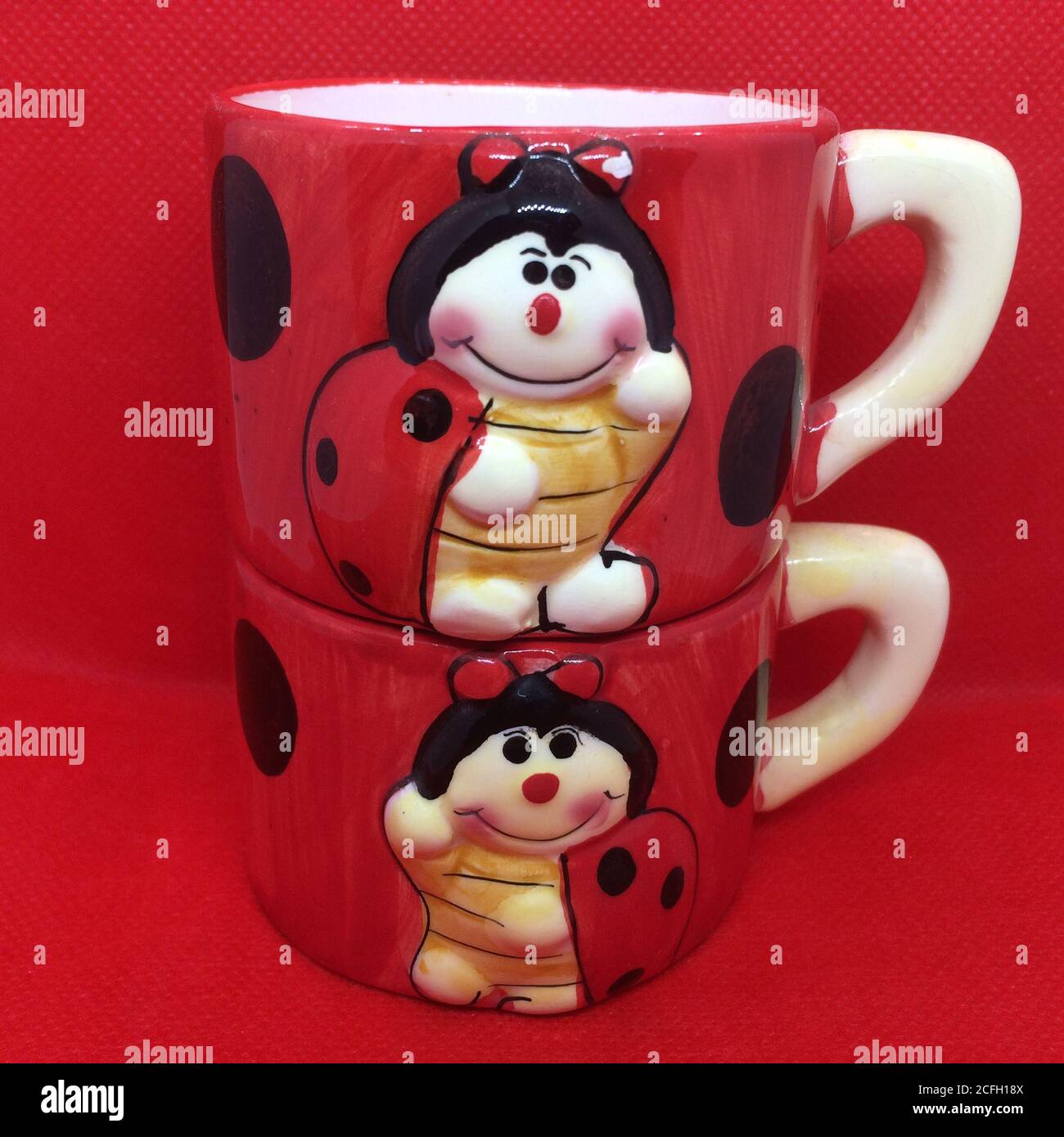 Happy ladybug cartoon hi-res stock photography and images - Alamy