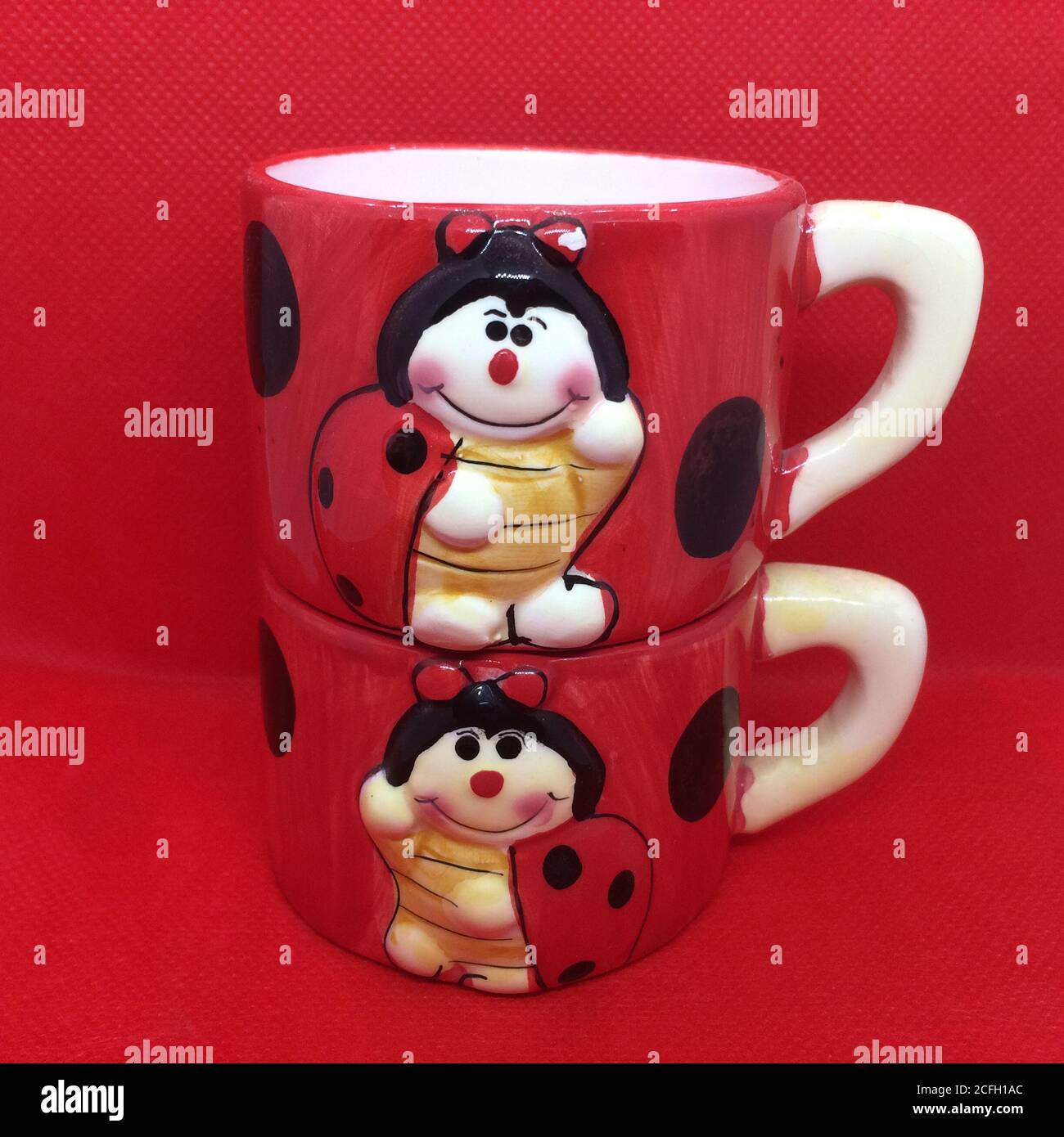 Cartoon coffee mugs hi-res stock photography and images - Alamy