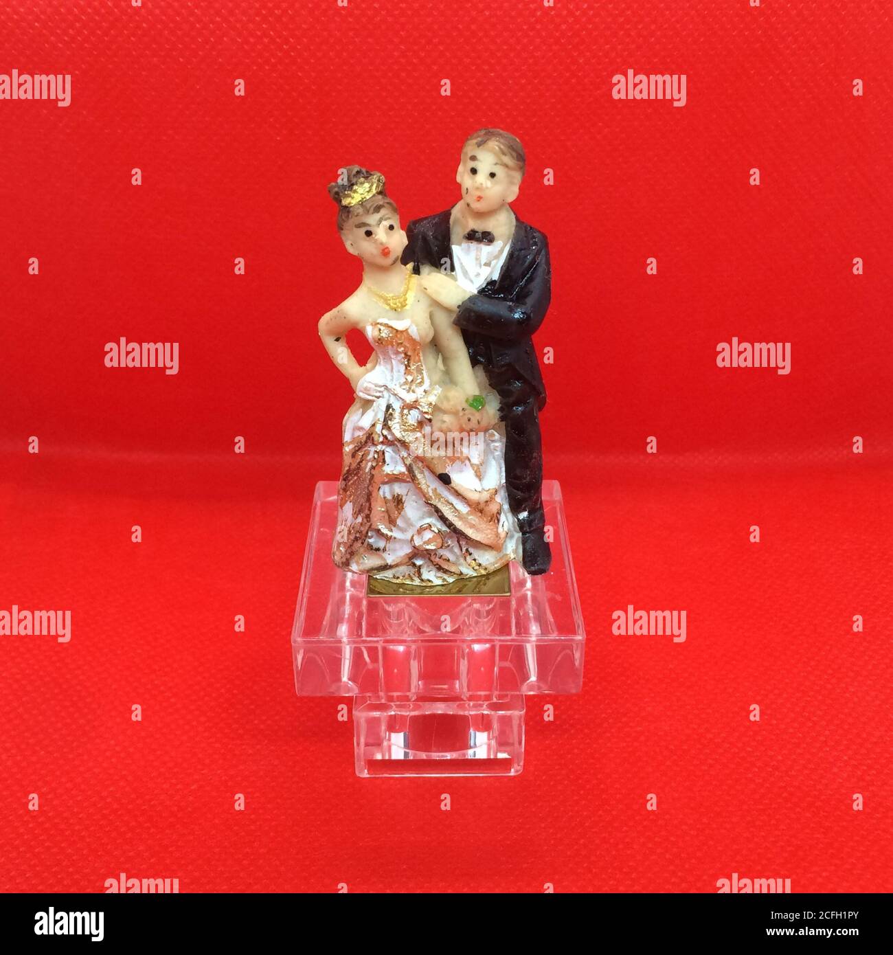 Dancing Couple, Elegant Figurine, Romantic Movement Stock Photo - Alamy