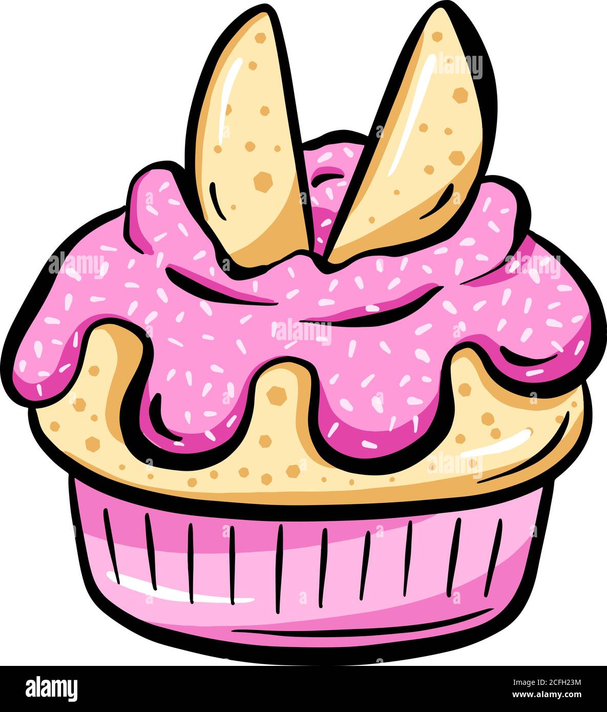 Funny Cartoon Cupcakes