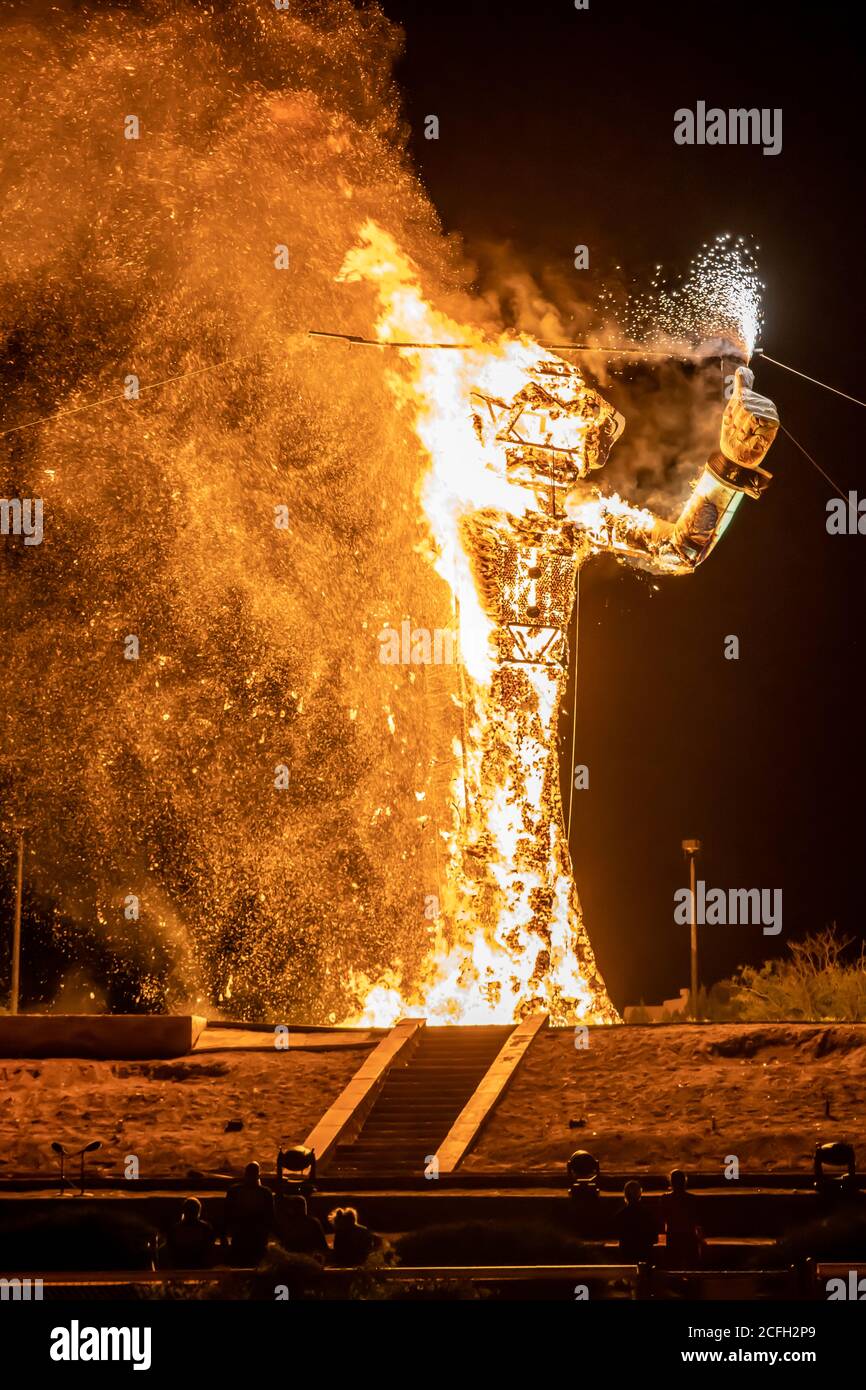 Old man gloom zozobra hi-res stock photography and images - Alamy