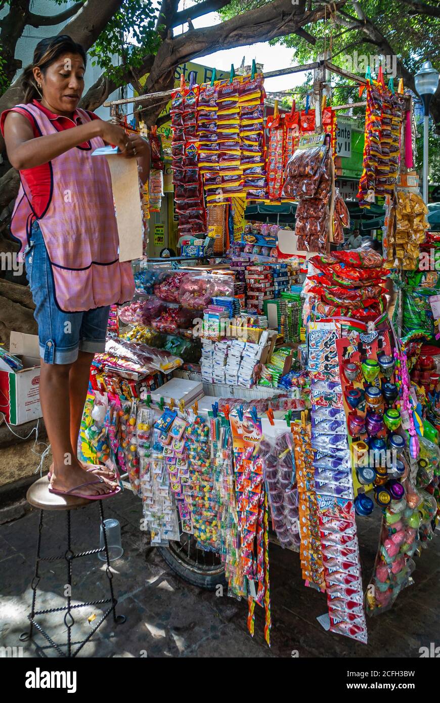 Acapulco, Mexico - November 25, 2008: Old Downtown. Closeup of ...