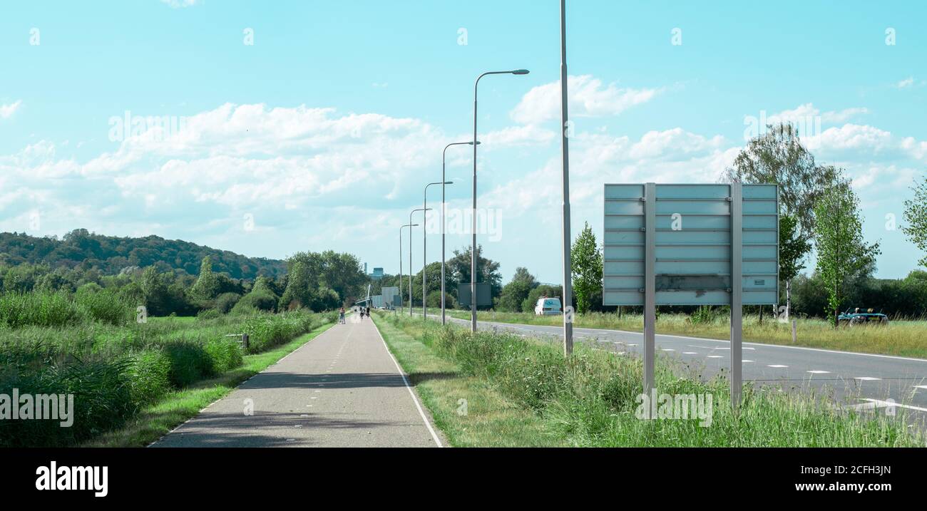 Dutch country bike path hi-res stock photography and images - Alamy