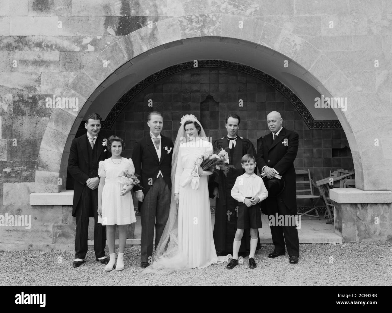 Original Caption: Lang wedding - Location: ca. 1925 Stock Photo - Alamy