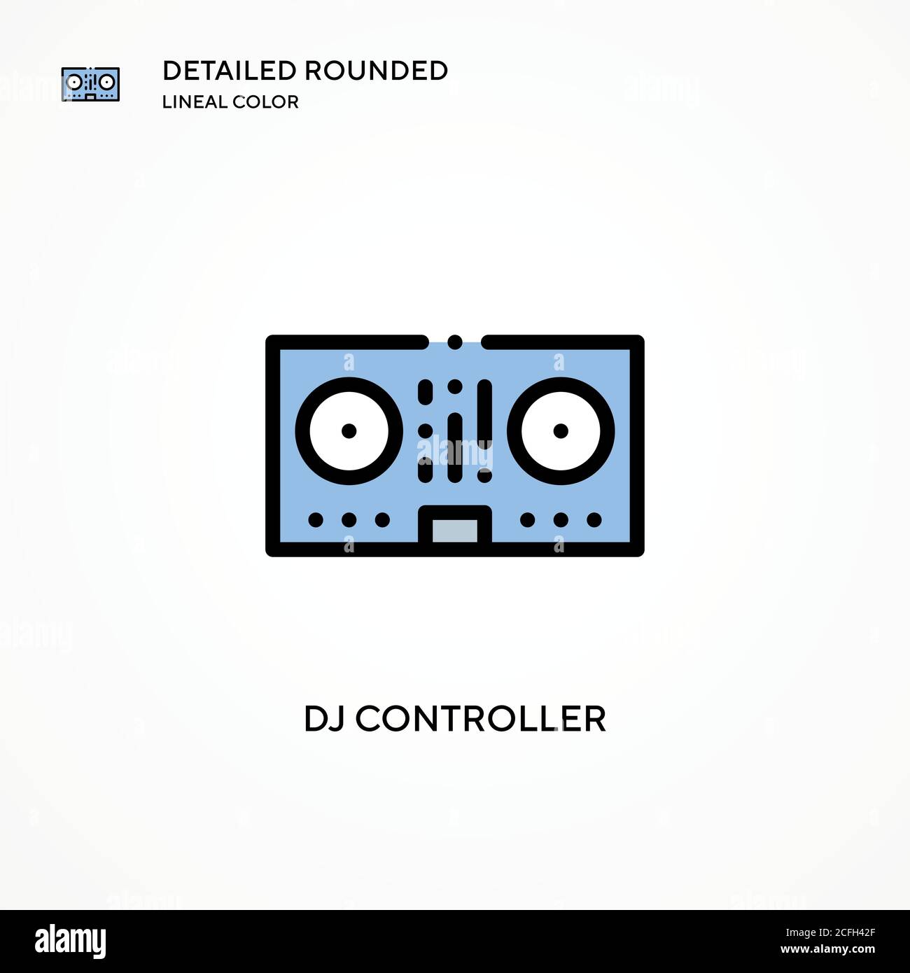 Mixing desk club Stock Vector Images - Alamy