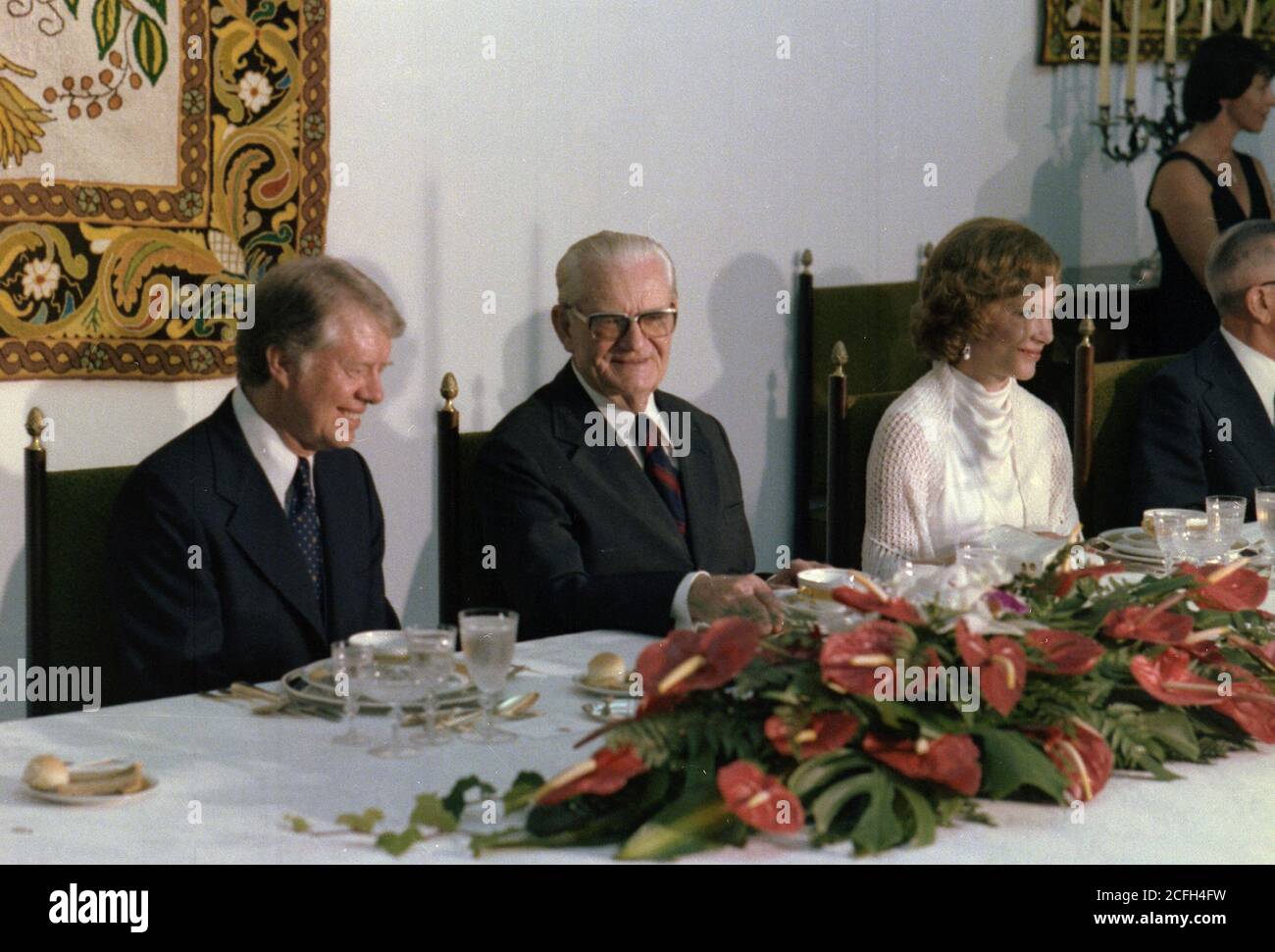 Ernesto Geisel President of Brazil hosts a State Dinner for Jimmy ...