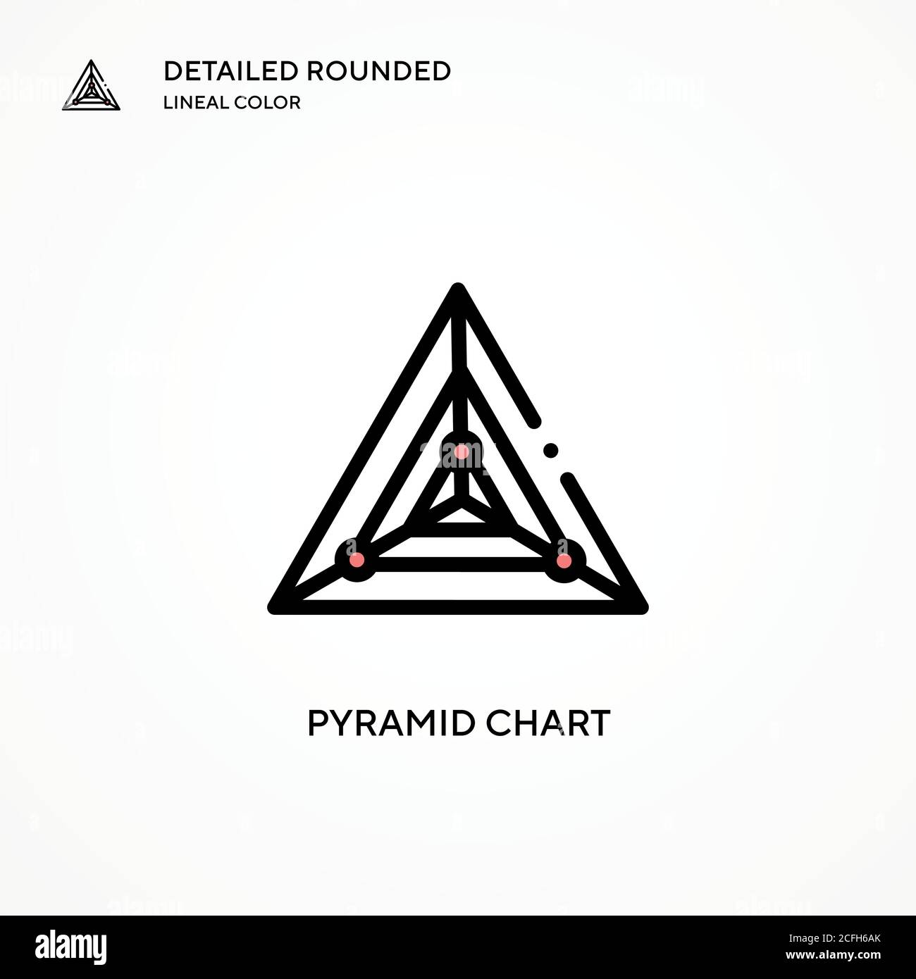 Pyramidal process Stock Vector Images - Alamy