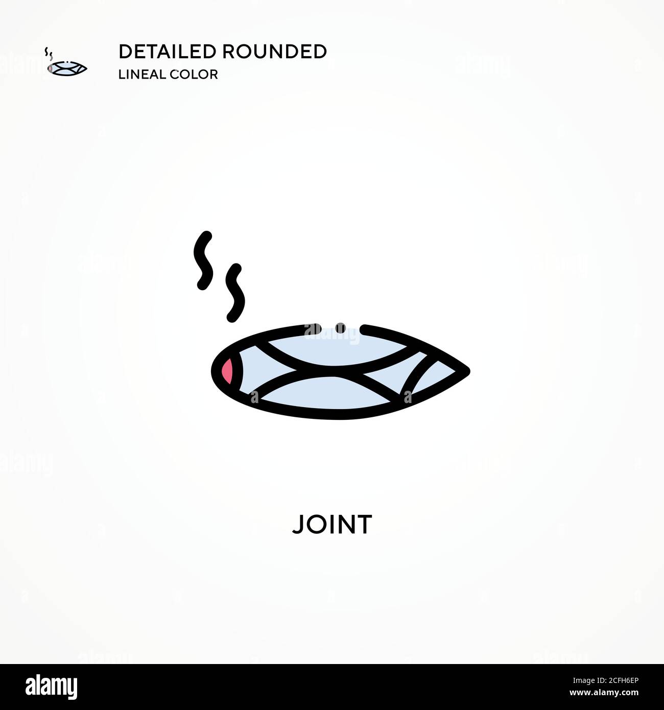 Joint vector icon. Modern vector illustration concepts. Easy to edit ...