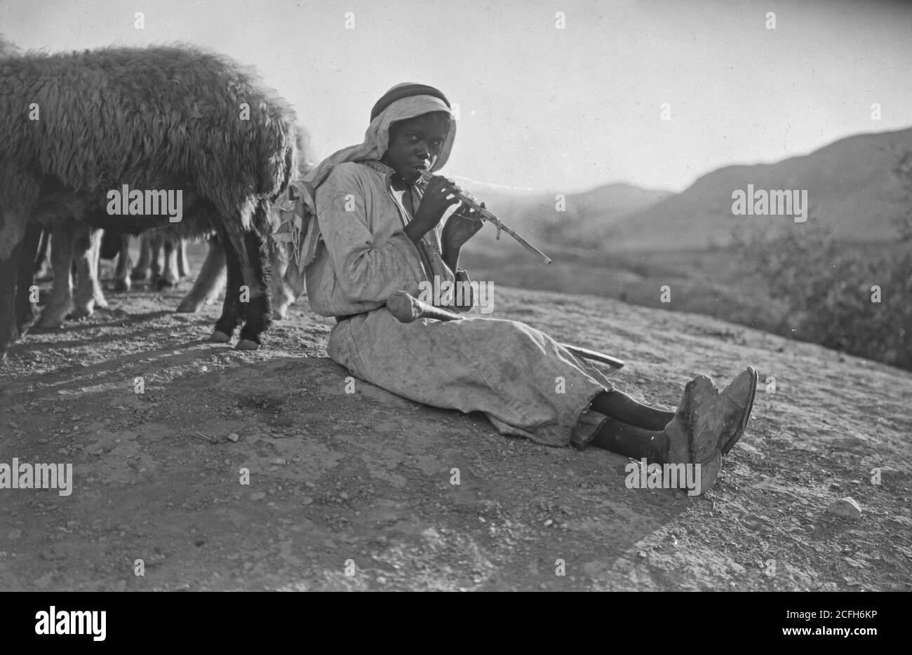Flute playing shepherd hi-res stock photography and images - Alamy