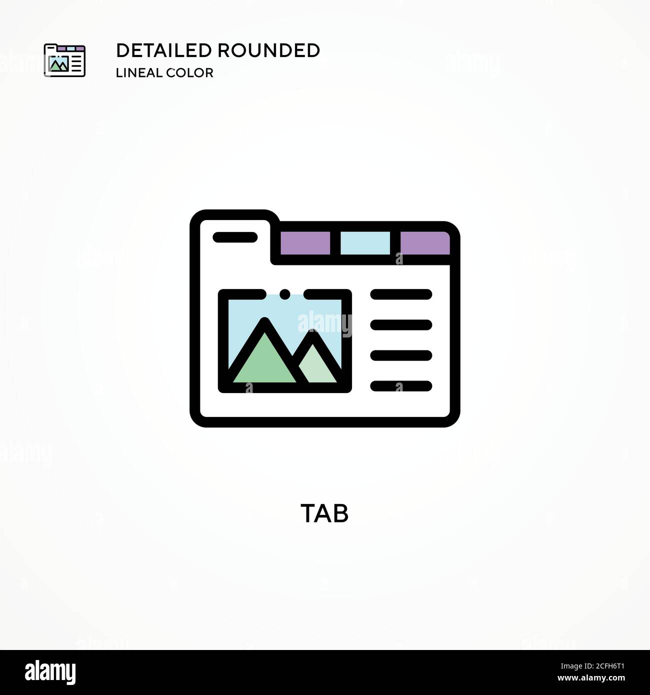 Infographic tabs vector hi-res stock photography and images - Alamy