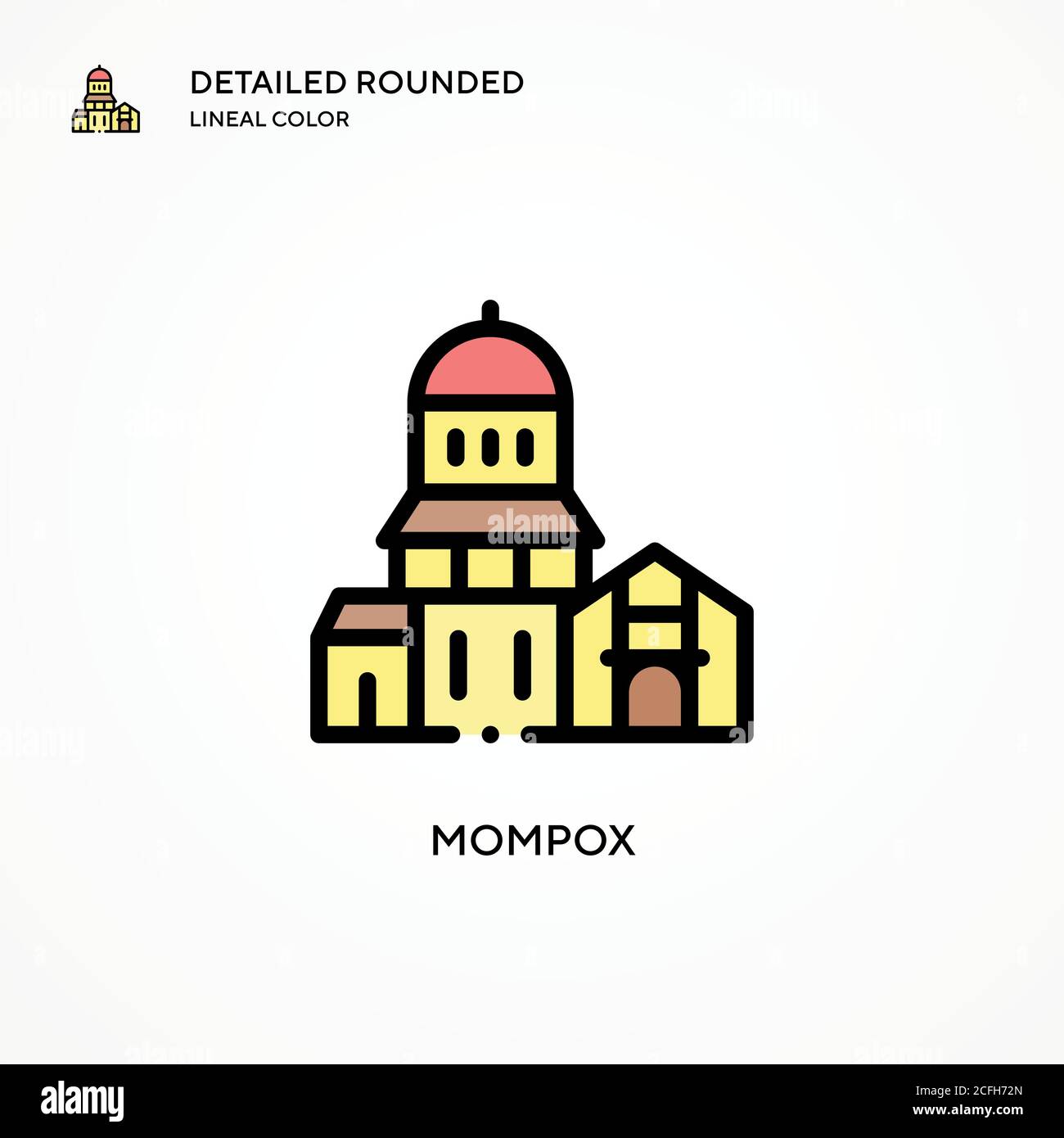 Santa Cruz De Mompox Stock Vector Images - Alamy