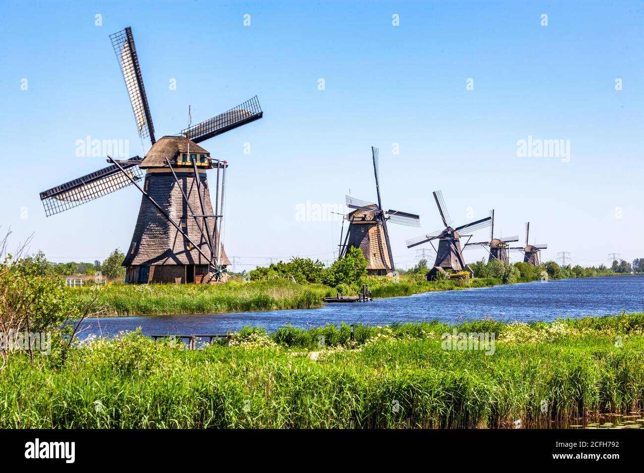 Historical park holland netherlands flour hi-res stock photography and ...