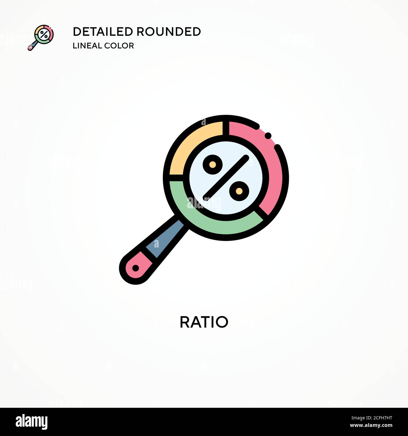 Golden ratio logo design Cut Out Stock Images & Pictures - Alamy