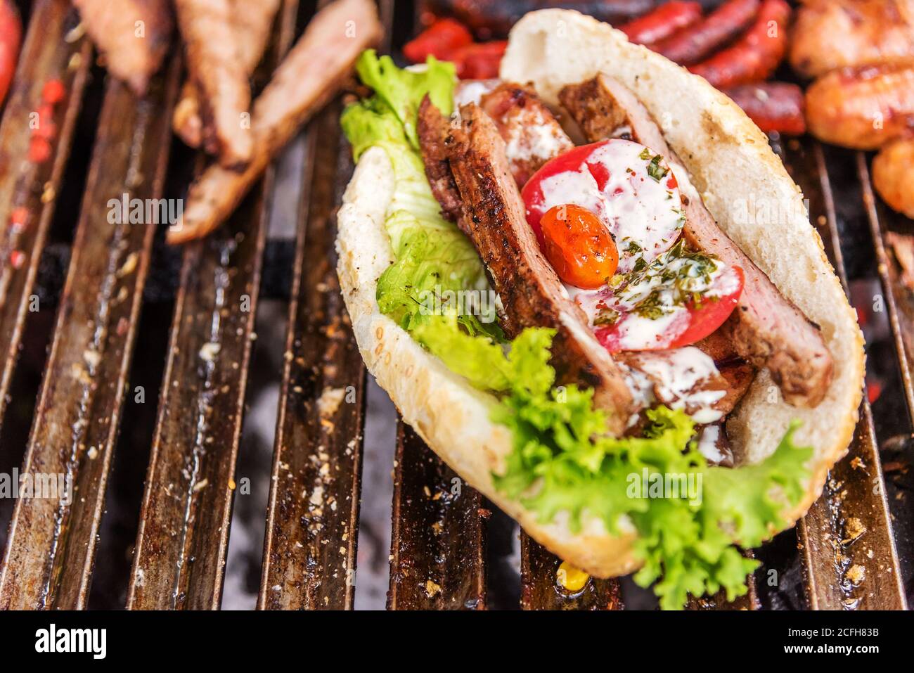 Choripan grill hi-res stock photography and images - Alamy