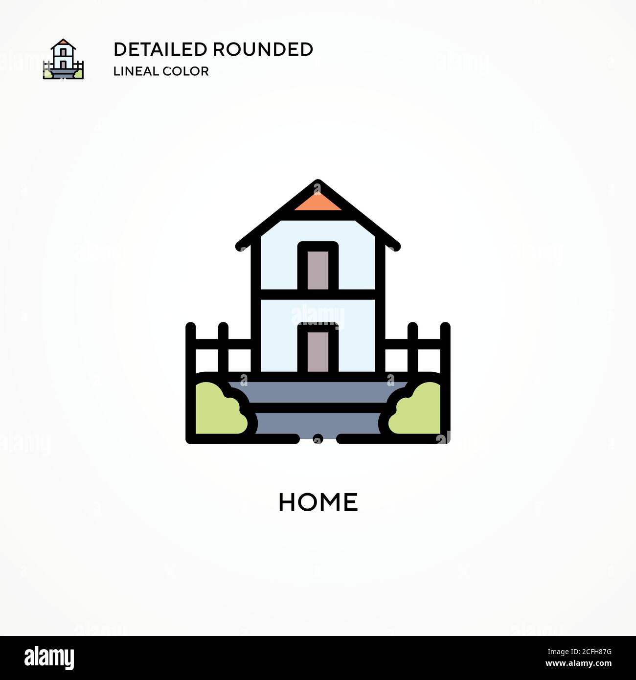 Home vector icon. Modern vector illustration concepts. Easy to edit and ...