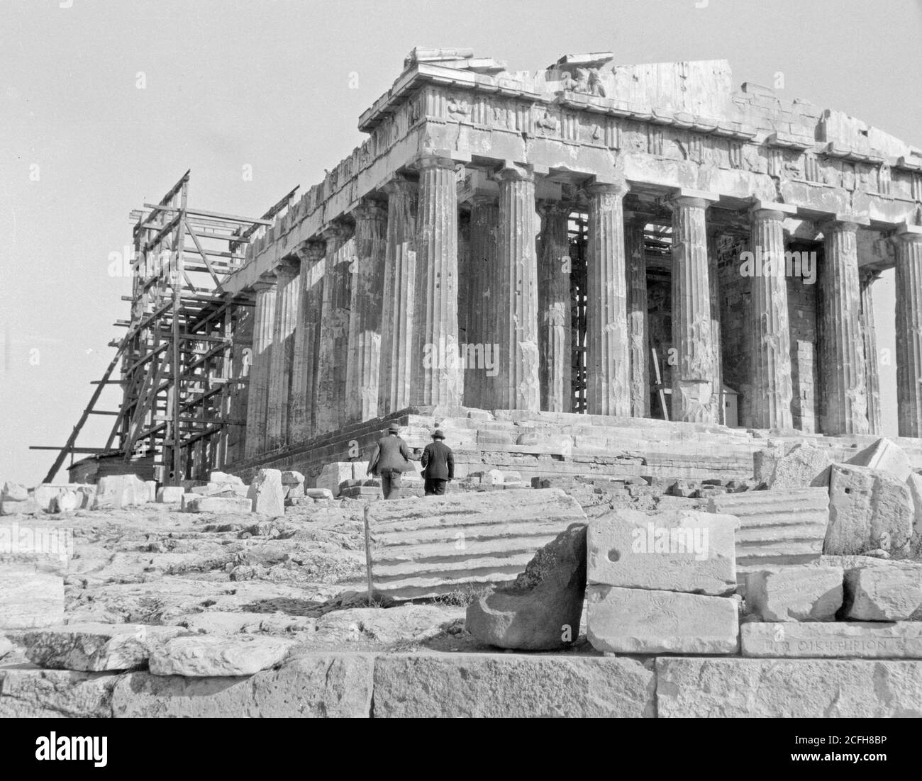 Original Caption: Athens. The Parthenon - Location: Greece--Athens ca ...