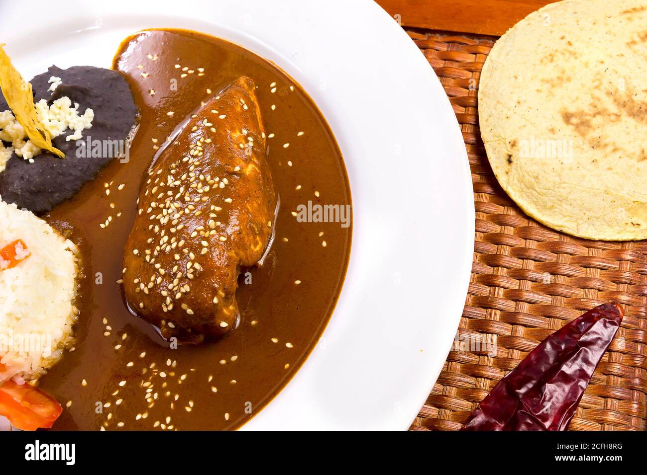 Mole poblano sauce hi-res stock photography and images - Alamy