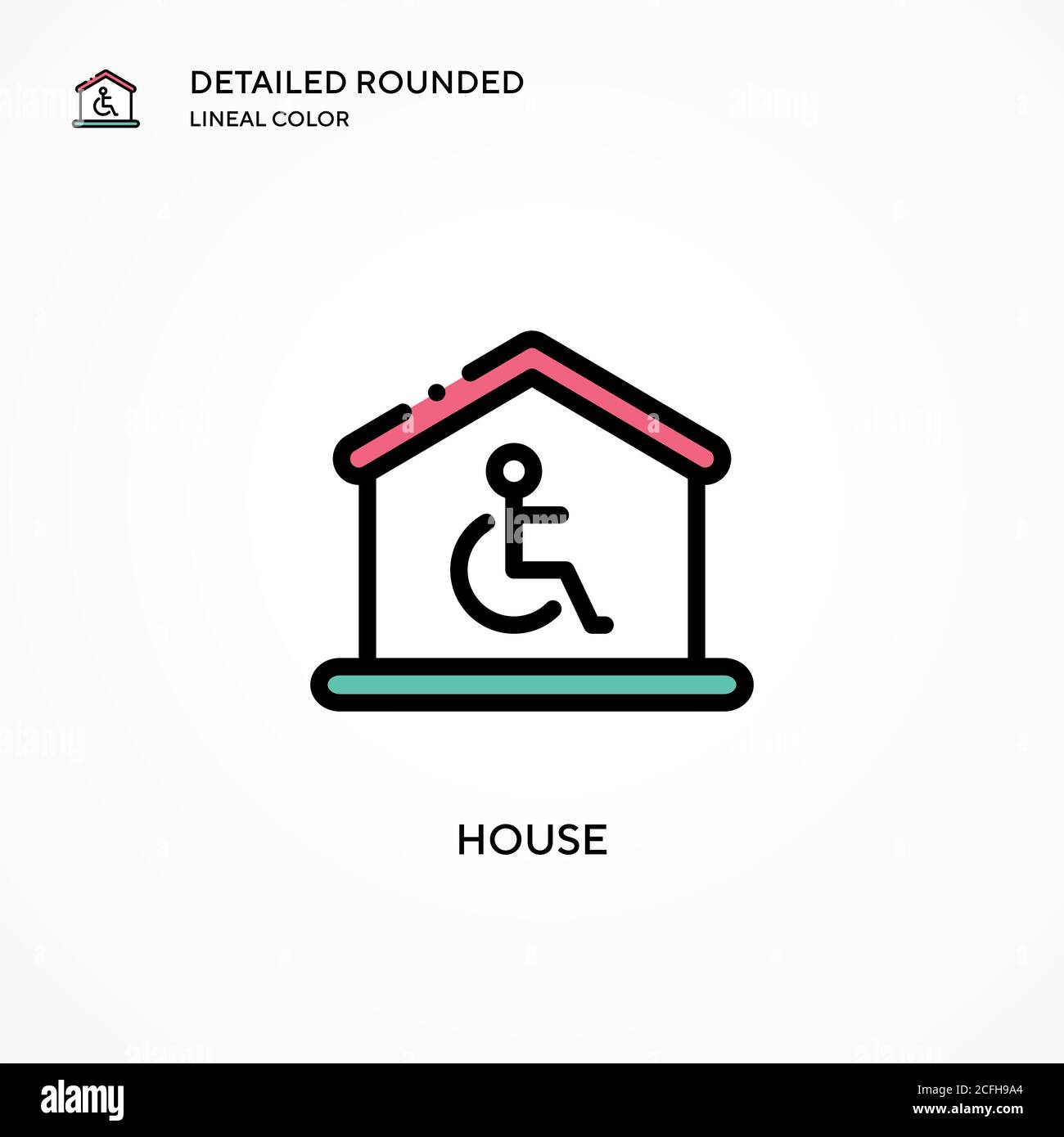 House vector icon. Modern vector illustration concepts. Easy to edit ...
