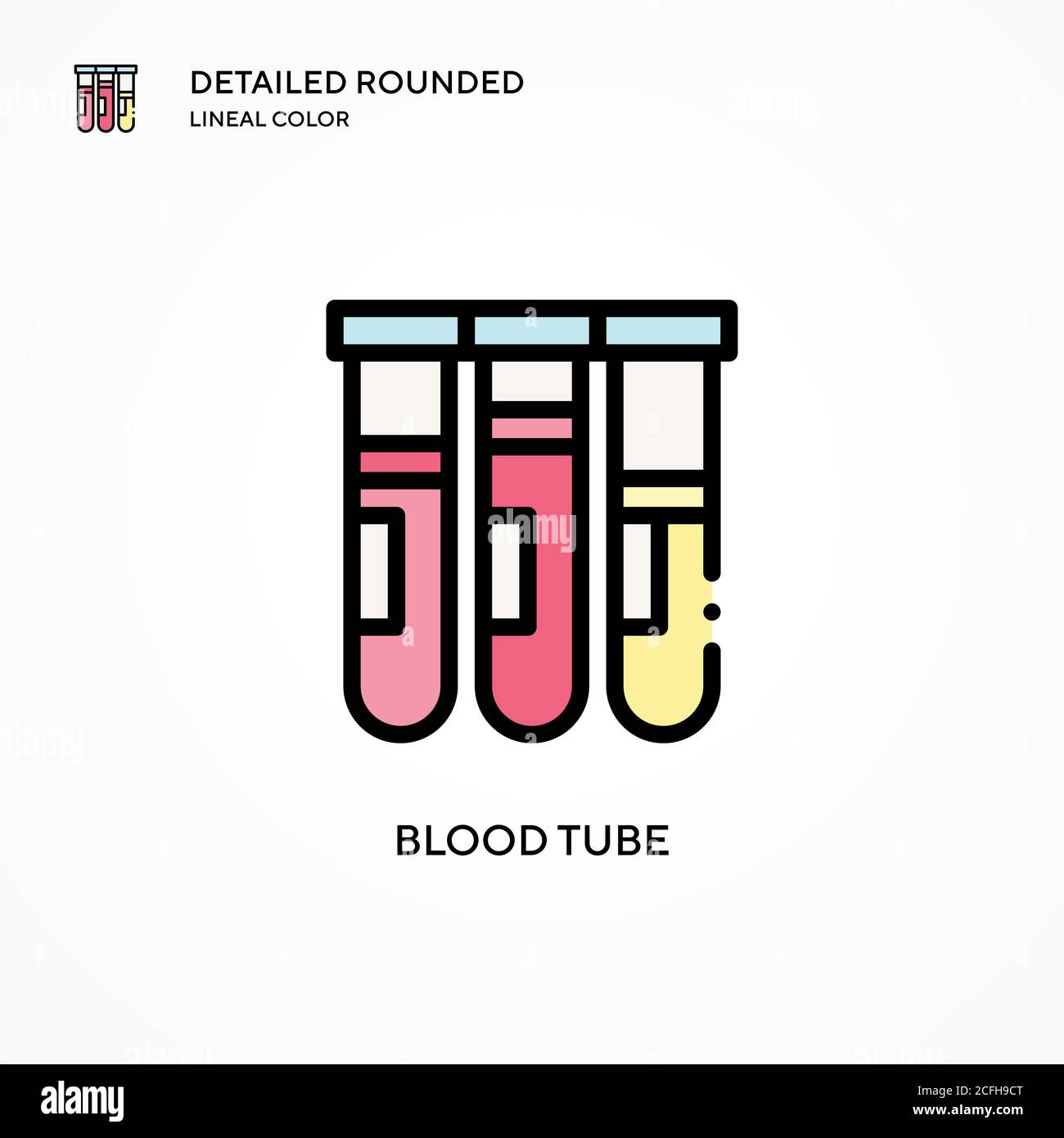 Blood plasma tubes Stock Vector Images - Alamy