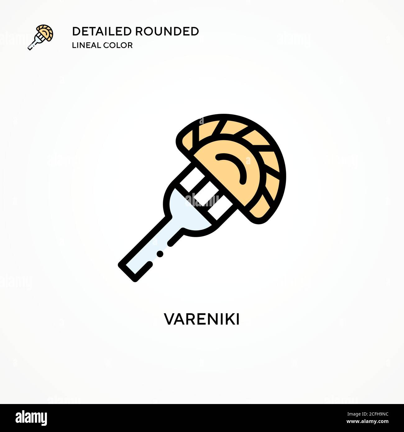 Tasty dumplings cheese pierogi Stock Vector Images - Alamy