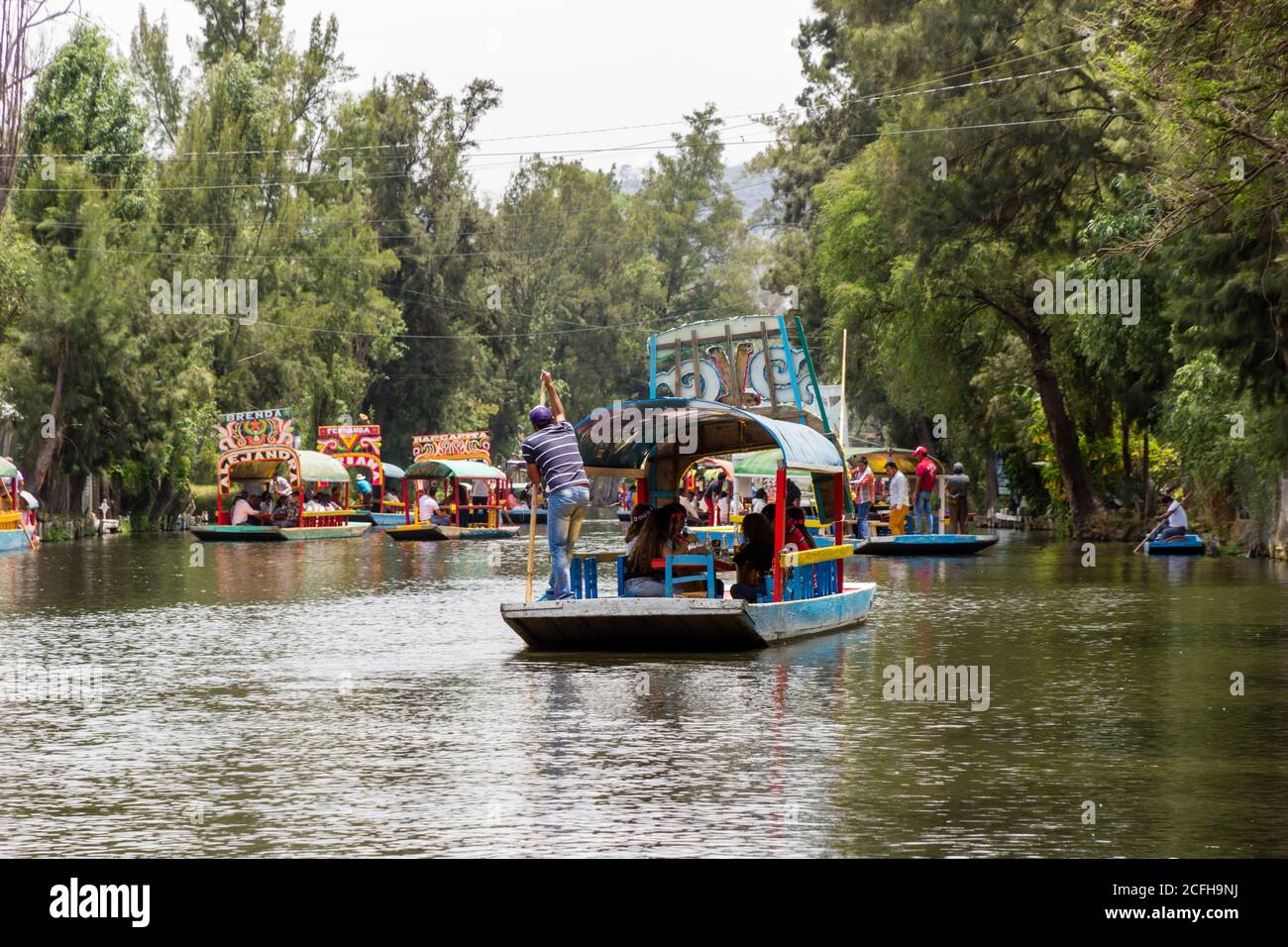 Xochimilco garden hi-res stock photography and images - Alamy
