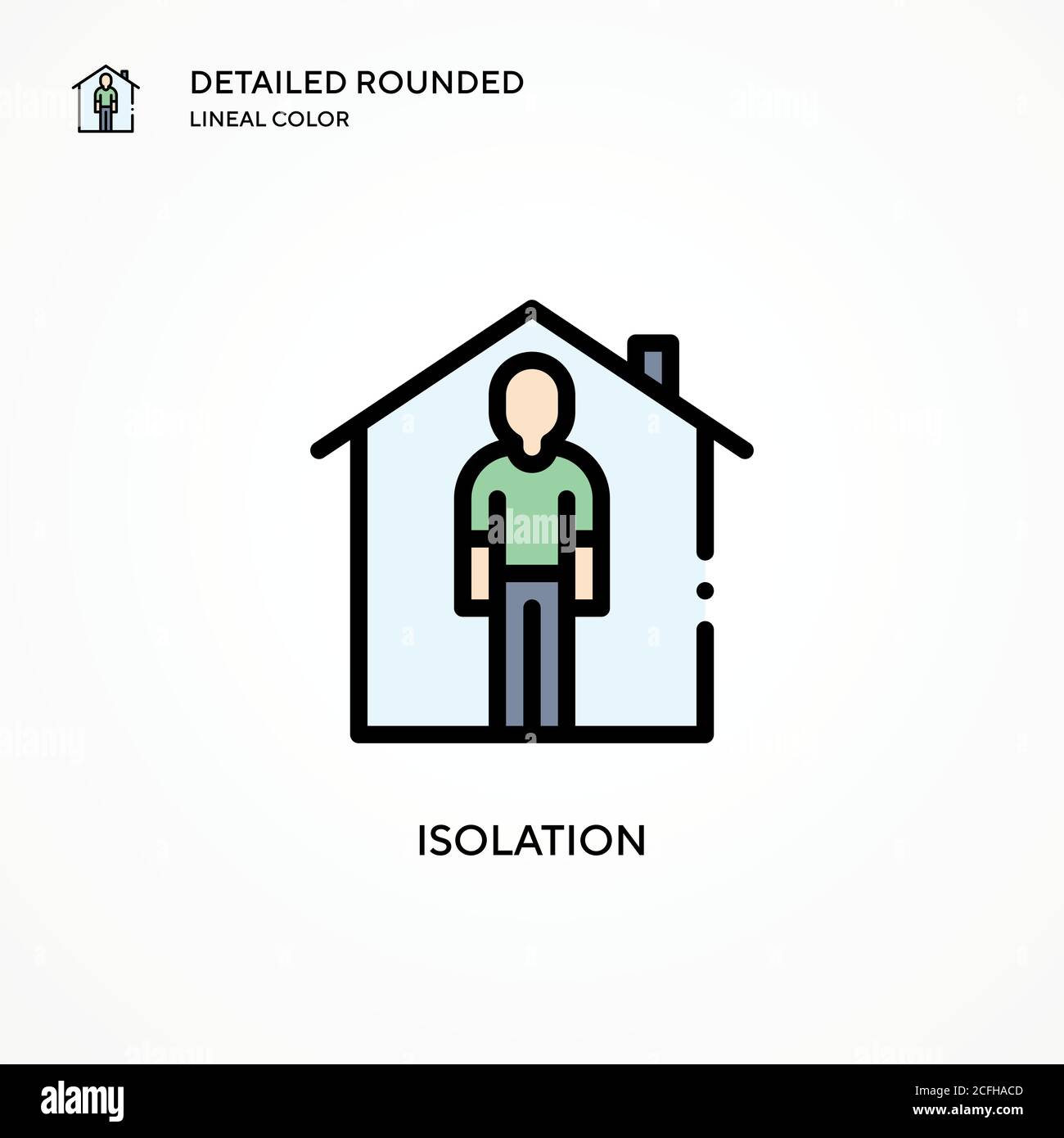 Isolation vector icon. Modern vector illustration concepts. Easy to ...