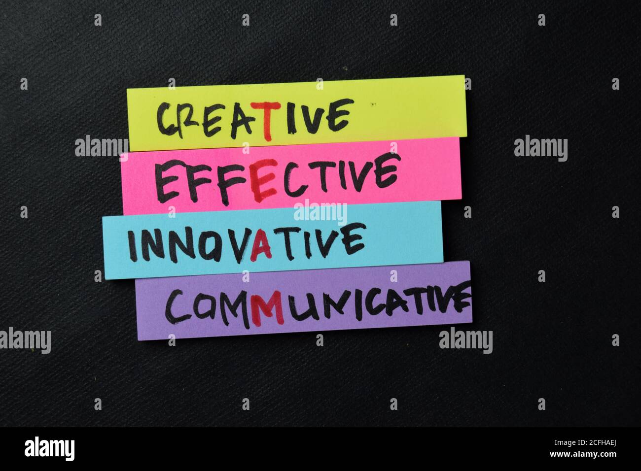 TEAM - Creative Effective Innovative Communicative write on sticky ...
