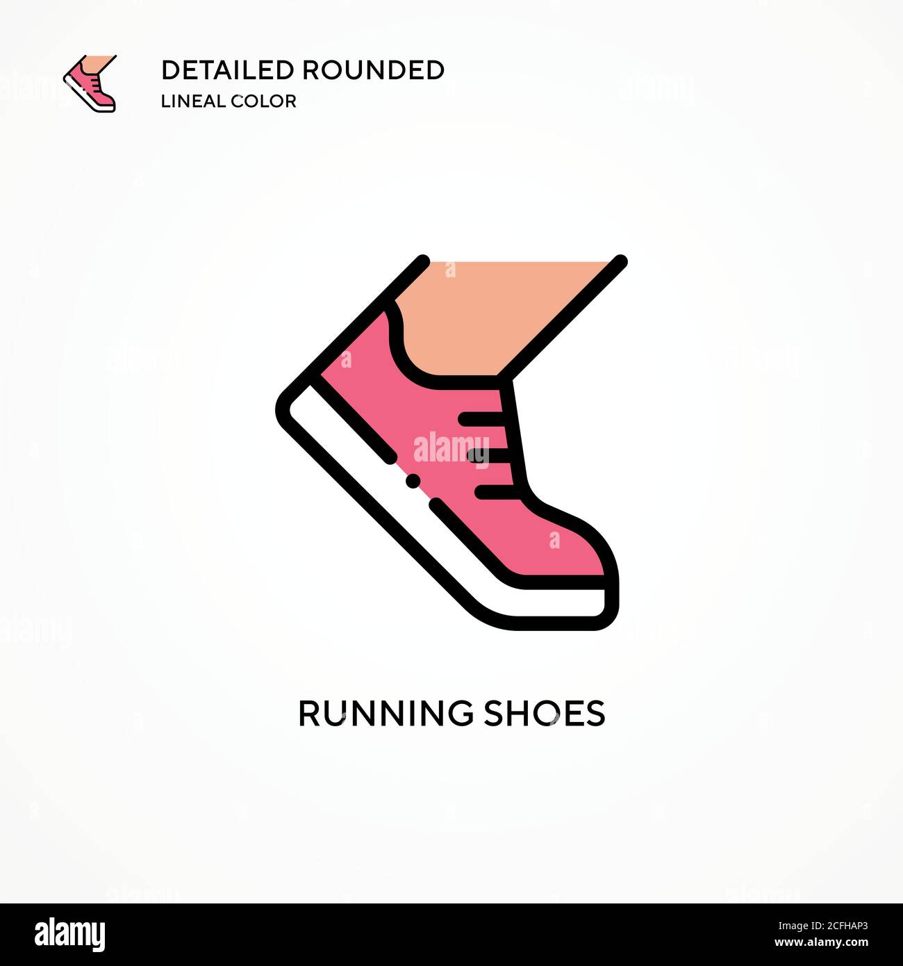 Running Shoe Logo