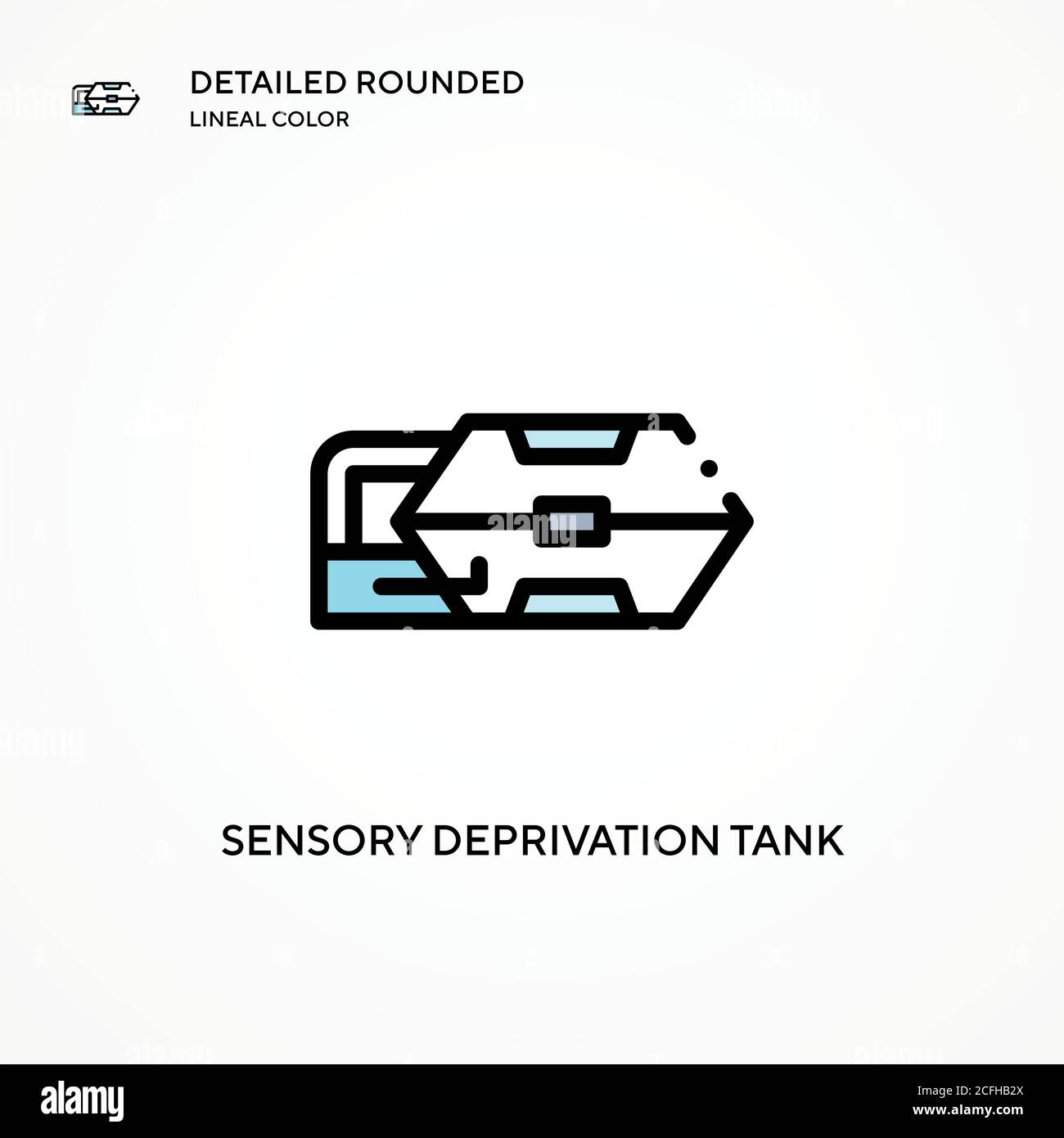 Floatation spa Stock Vector Images - Alamy