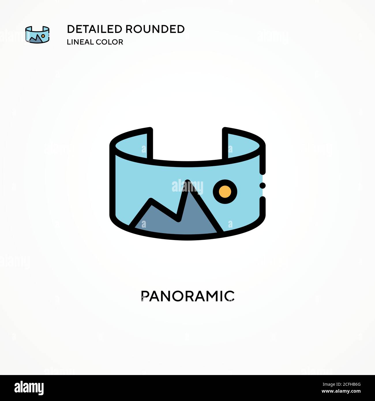 Beautiful and breathtaking view Stock Vector Images - Alamy