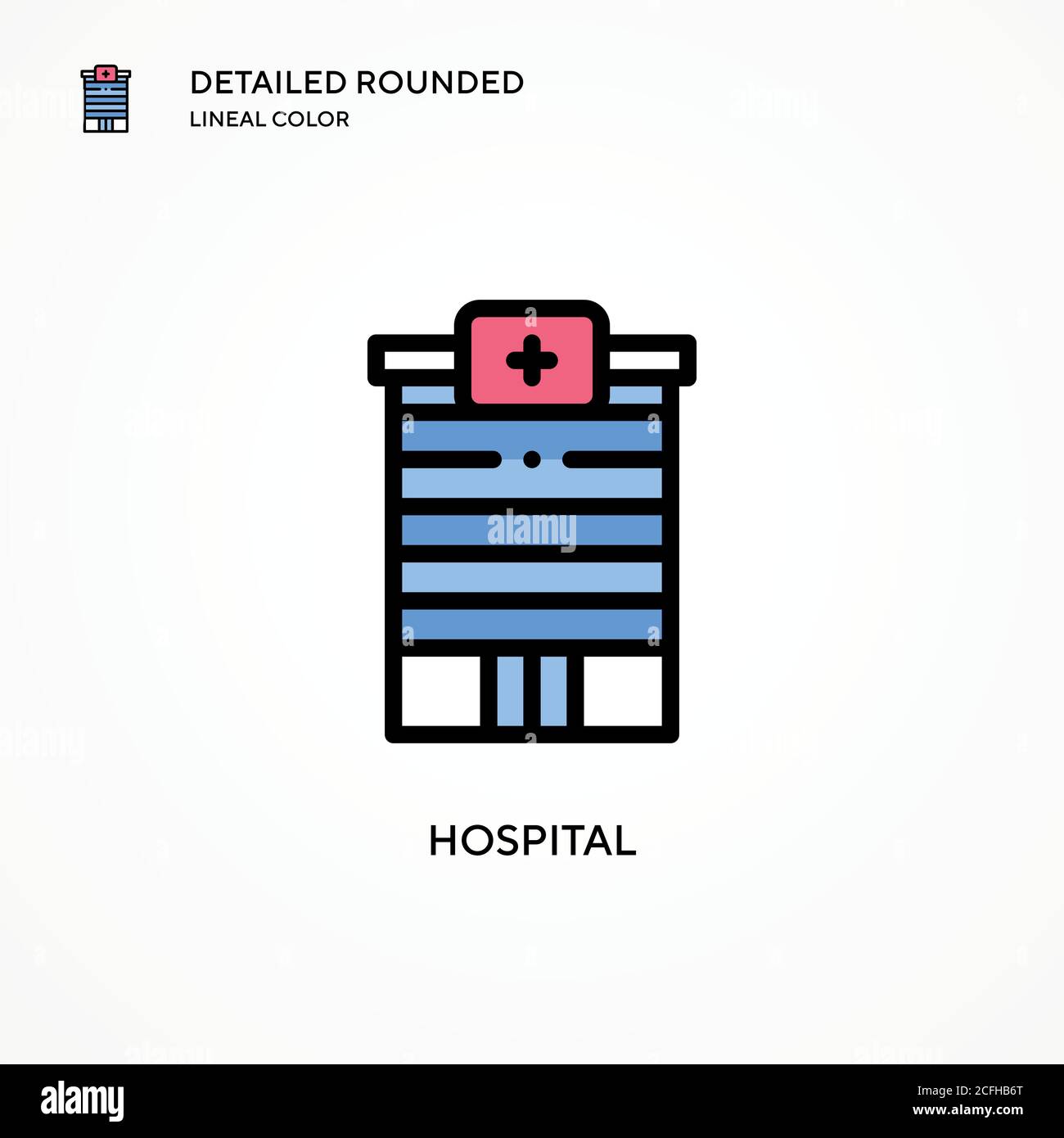 Hospital Free Buildings Icons
