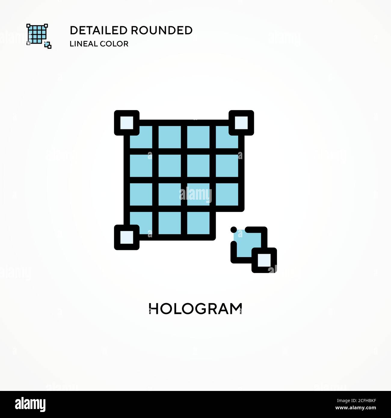 Hologram edit Stock Vector Images - Alamy