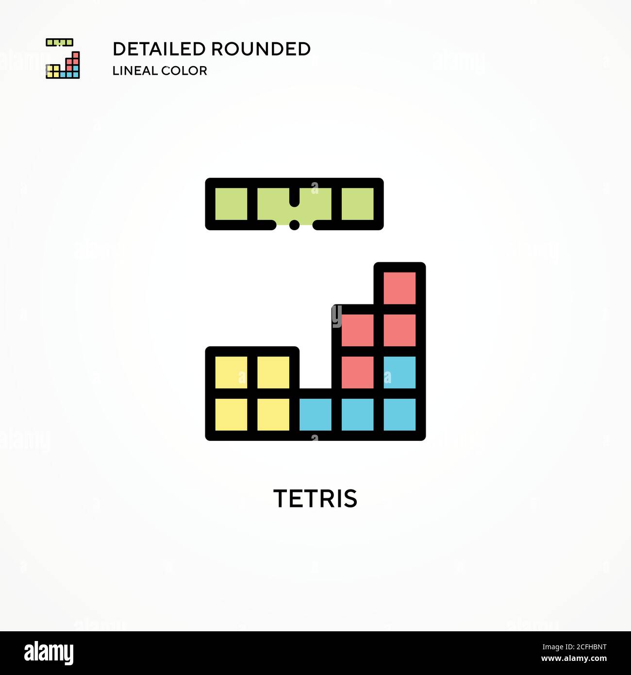 Vector color pixel art toy hi-res stock photography and images - Alamy