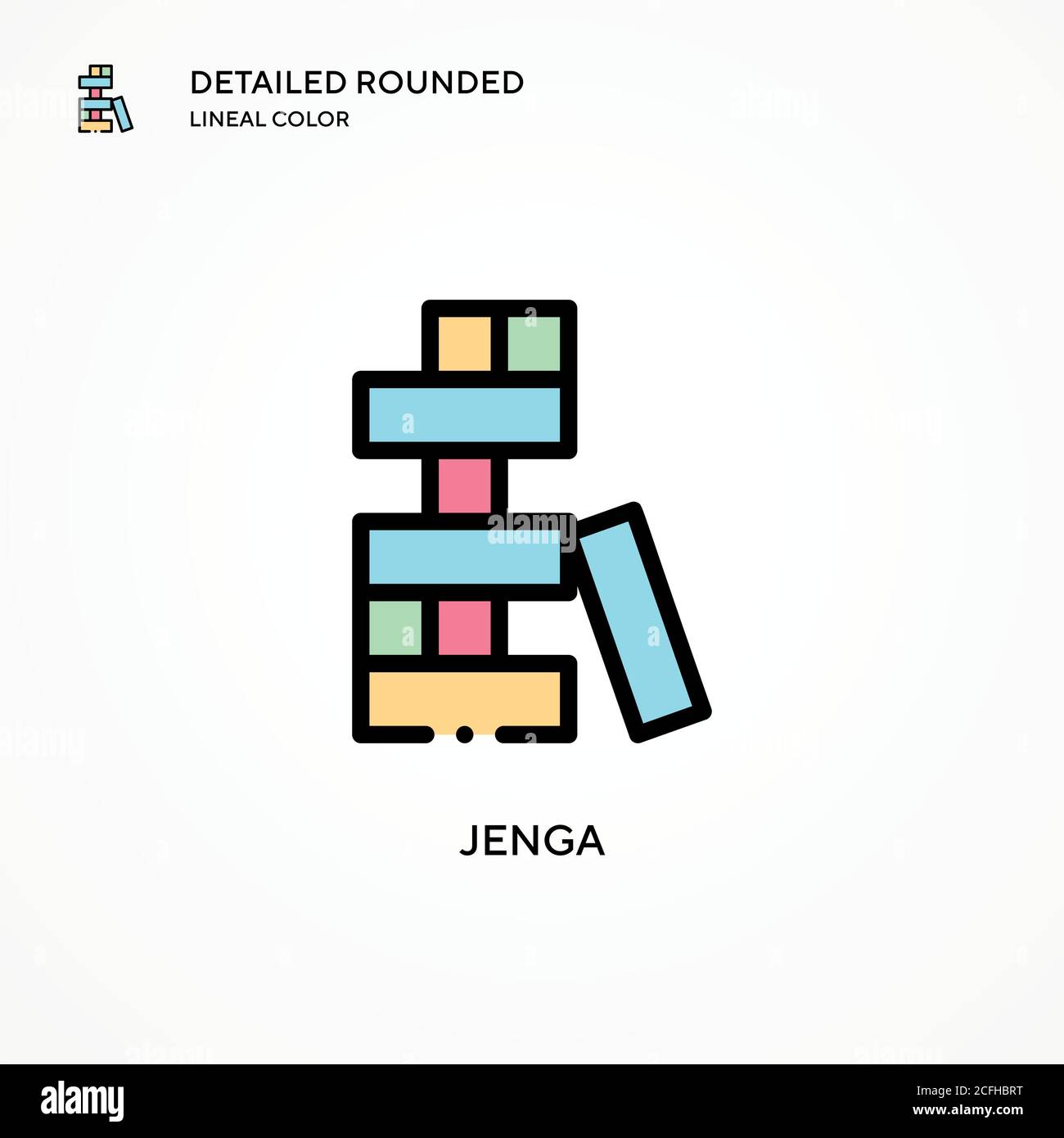 Jenga Stock Vector Images - Alamy