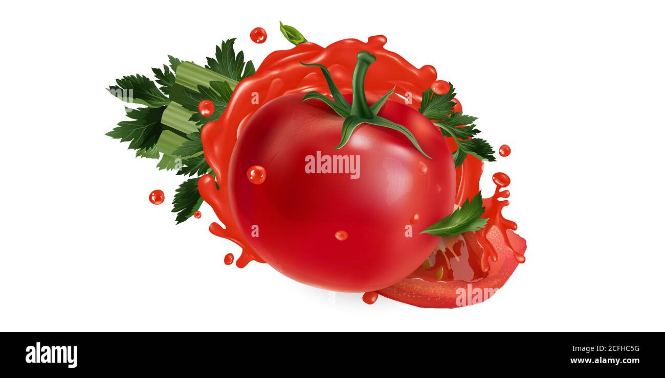 Celery juice isolated Stock Vector Images - Alamy