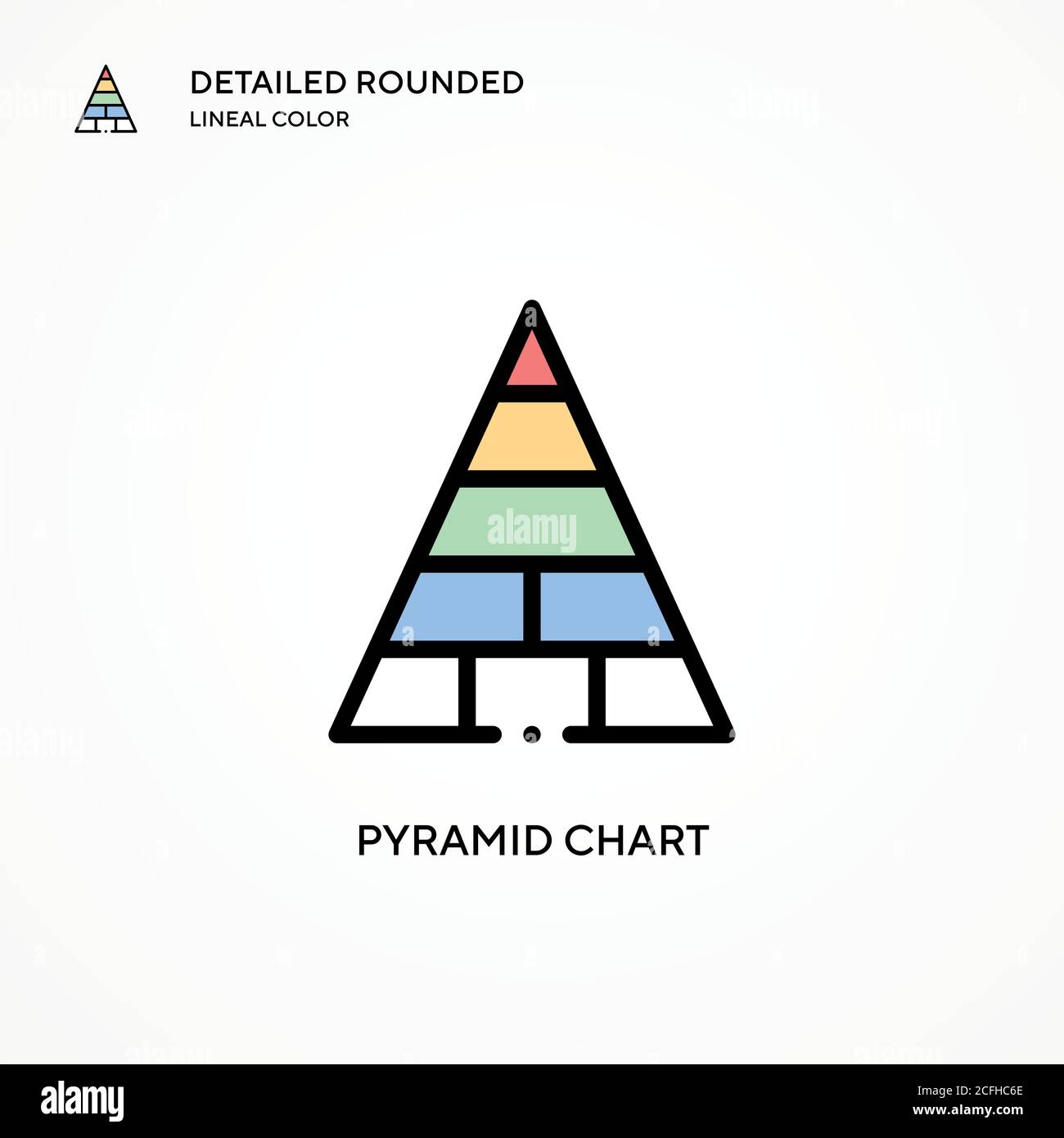 Pyramidal process Stock Vector Images - Alamy