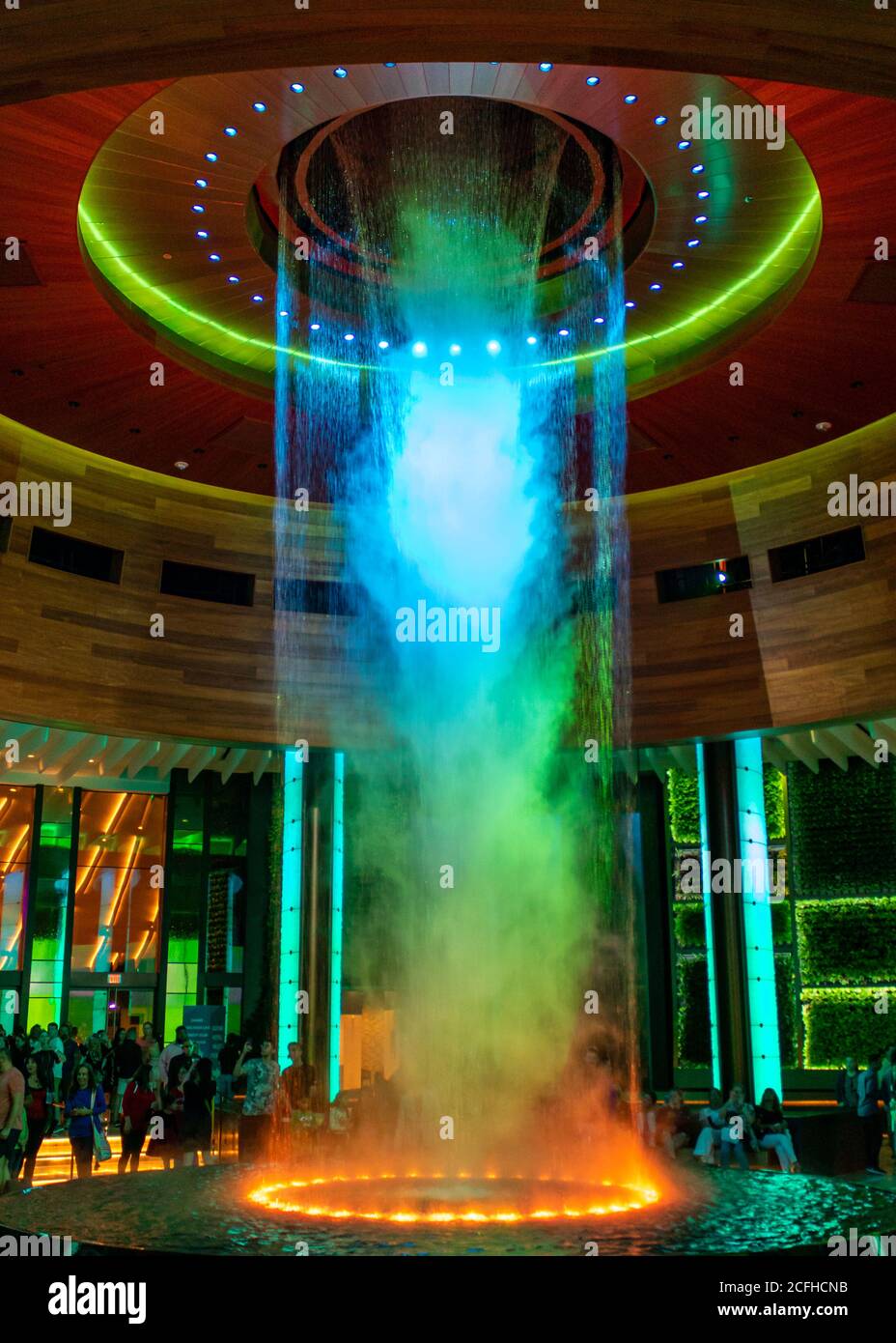 The amazing architecture of the Hard Rock Hotel Stock Photo - Alamy