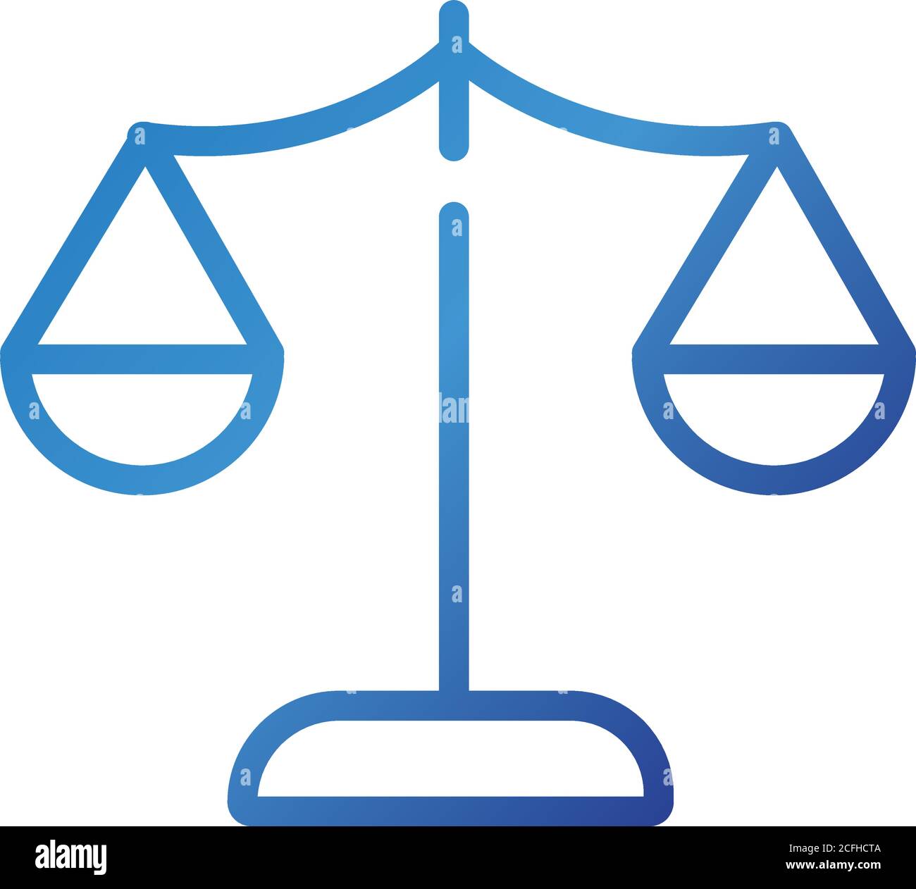 Scale balance gradient style Stock Vector Images - Alamy