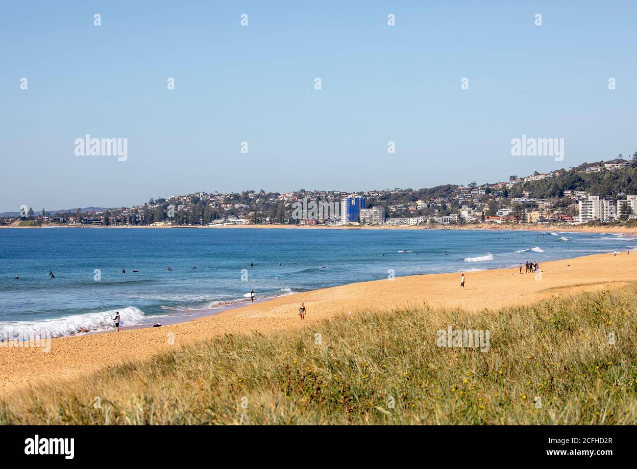 North Narrabeen beach, one of Sydney famous northern beaches,Sydney ...