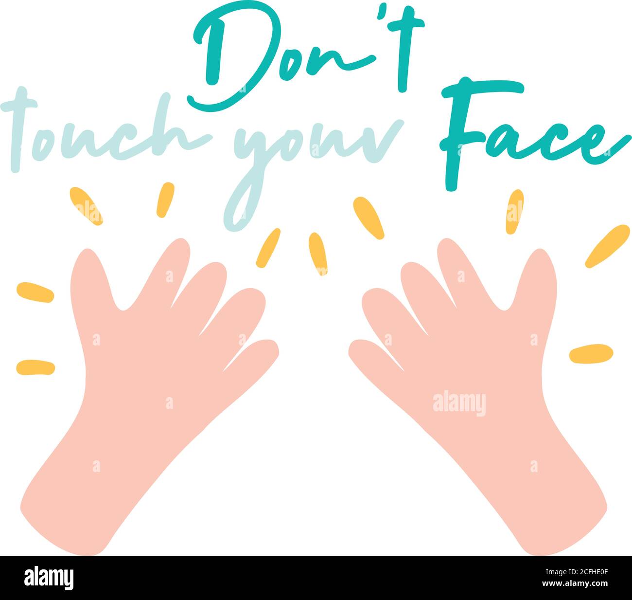 Signs of touching Stock Vector Images - Alamy
