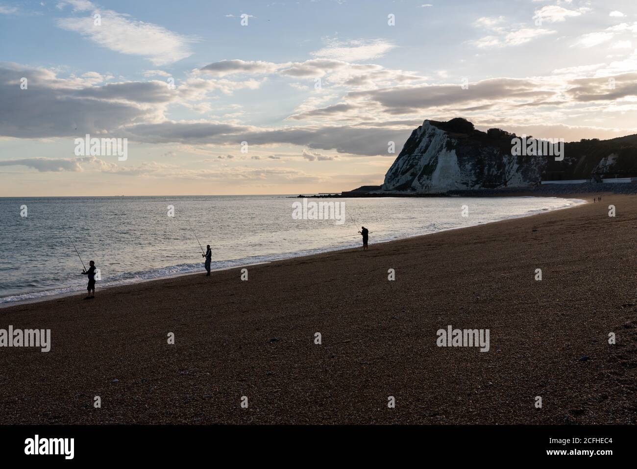 Shakespeare Beach, Port of Dover Stock Photo - Alamy